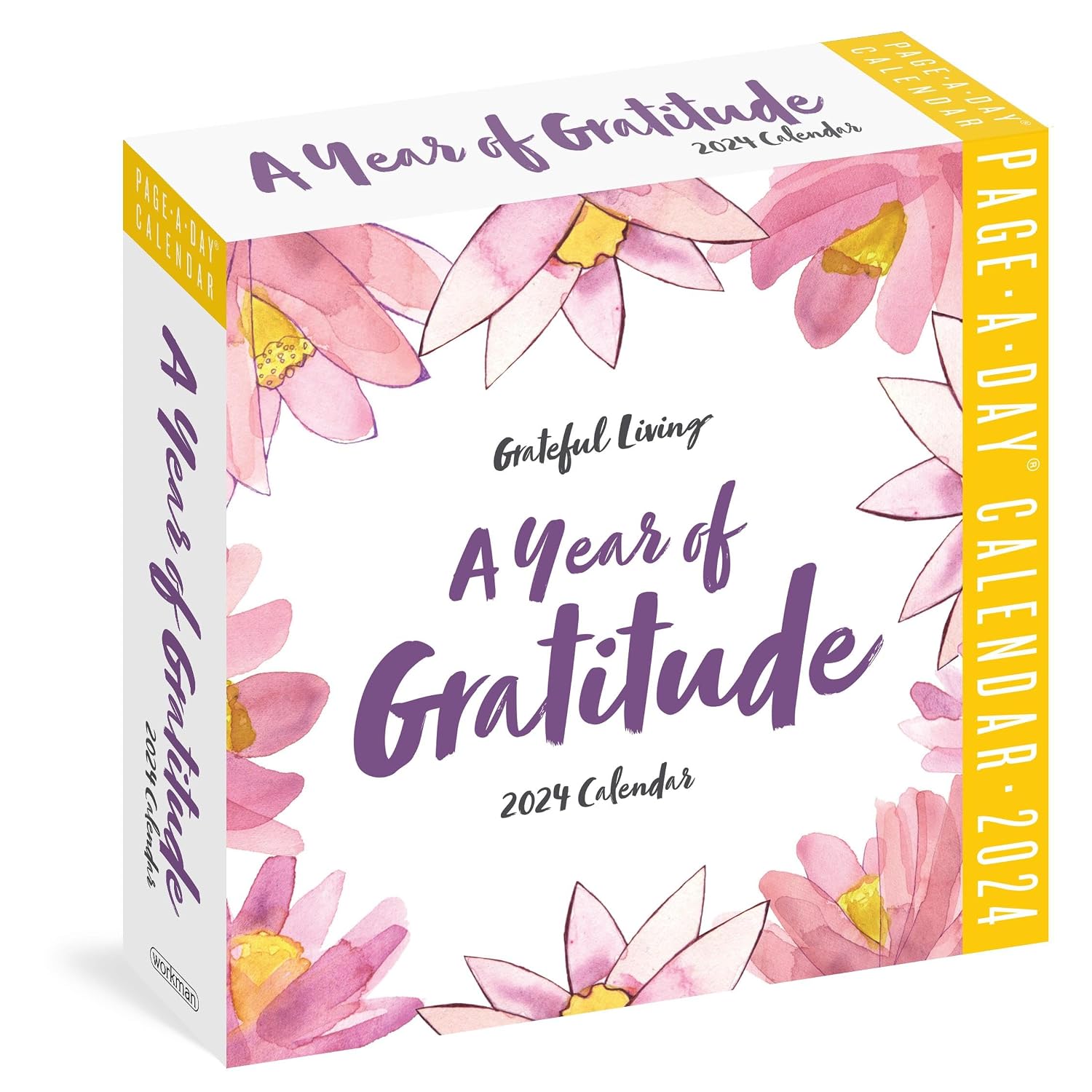 A Year of Gratitude Page-A-Day Calendar 2024: Wake Up Grateful: Workman ...