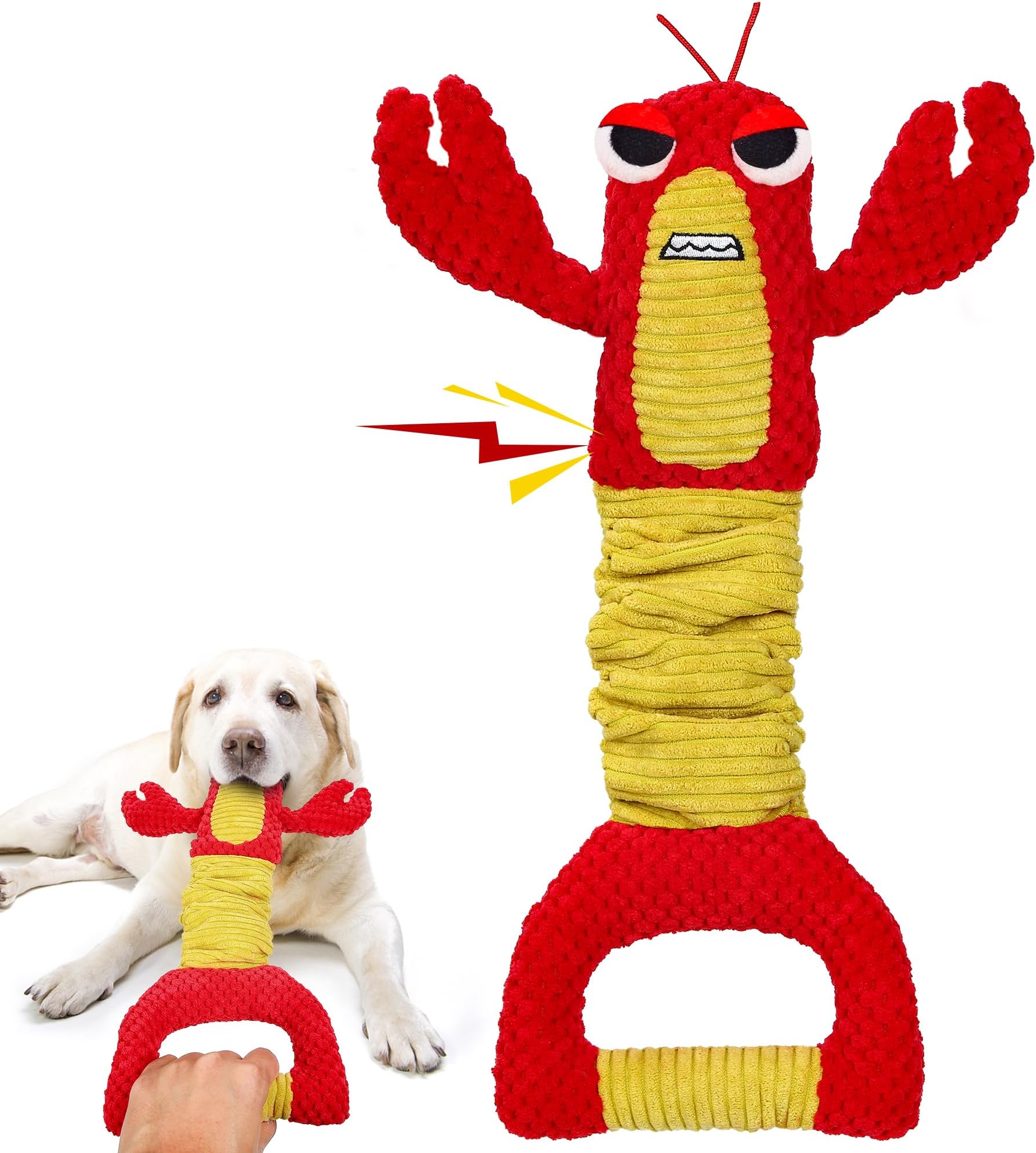 Amazon.com : IOKHEIRA Dog Toys for Large Dogs - (not for Aggressive ...