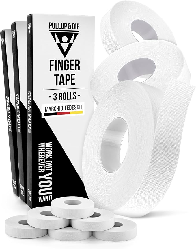 PULLUP & DIP Tape Sportivo Extra Forte, 9 Rotoli (90 m) Nastro Sportivo ...