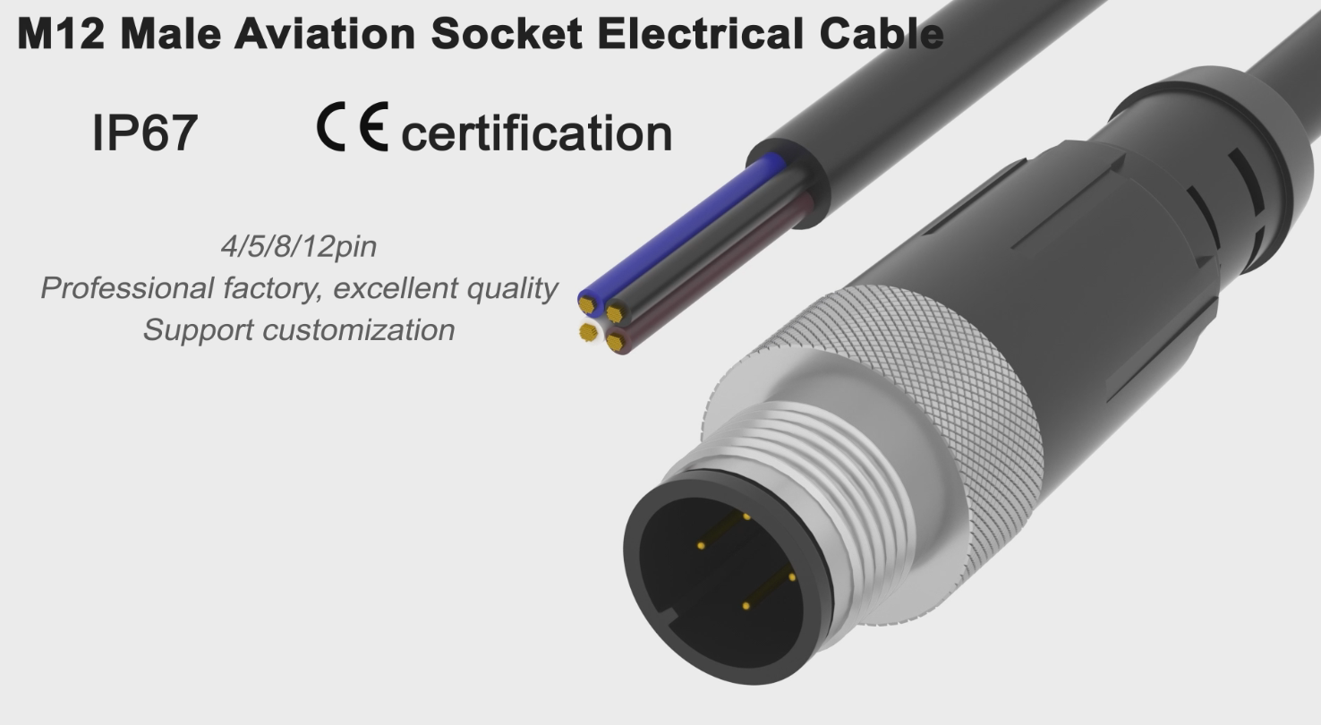 Watch M12 M8 Connector Aviation Sensor Cable for Industry on Amazon Live