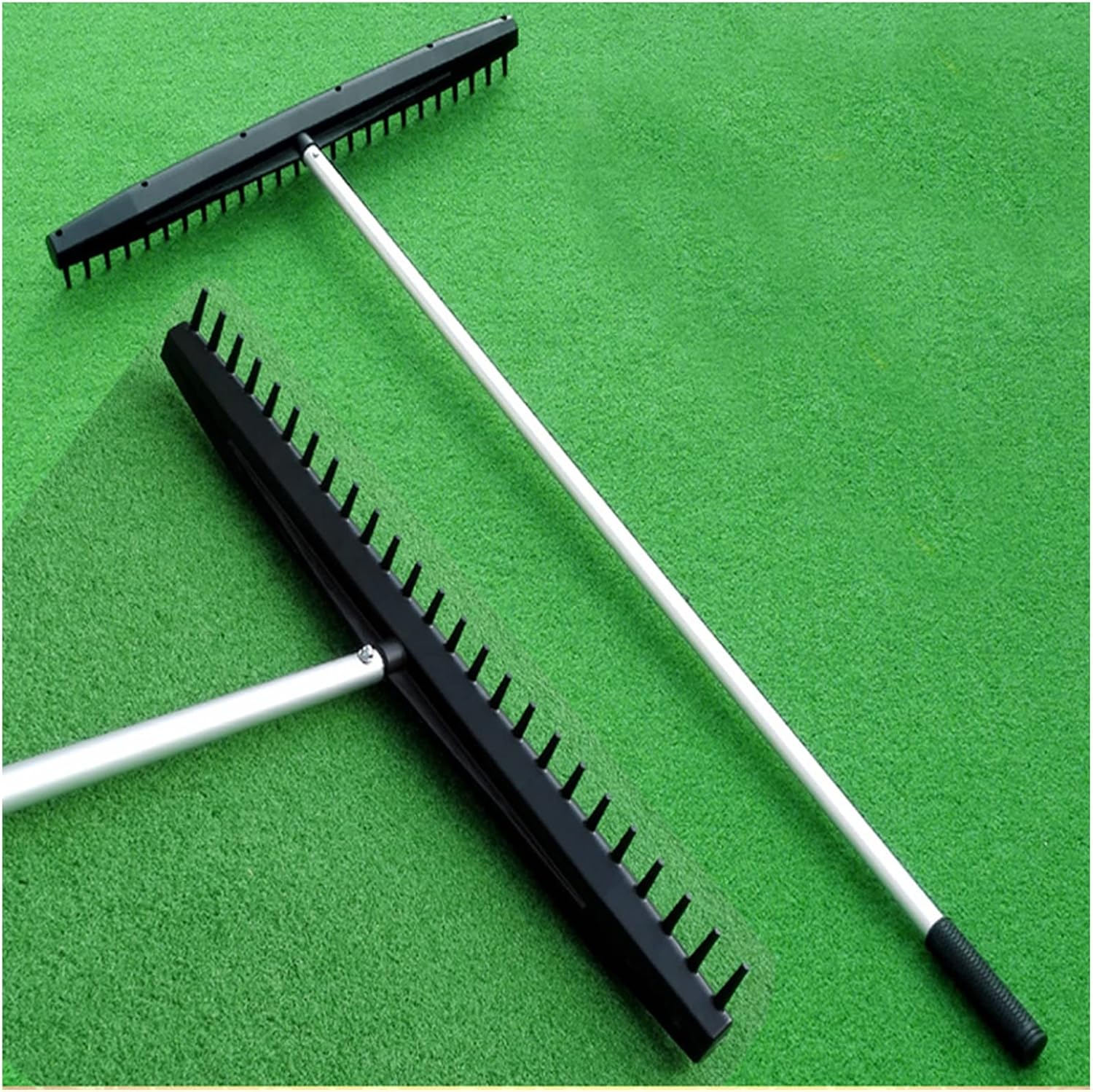 Amazon.com : SUZLA Golf Bunker Rake, Double-Sided Rake Head Sand Trap ...