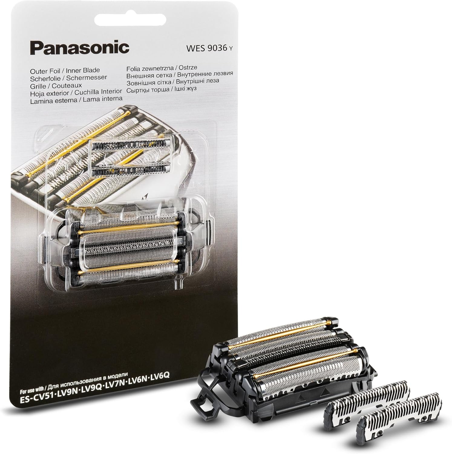 Panasonic WES9036Y1361 Lames de Rechange pour Rasoirs Electriques ES ...