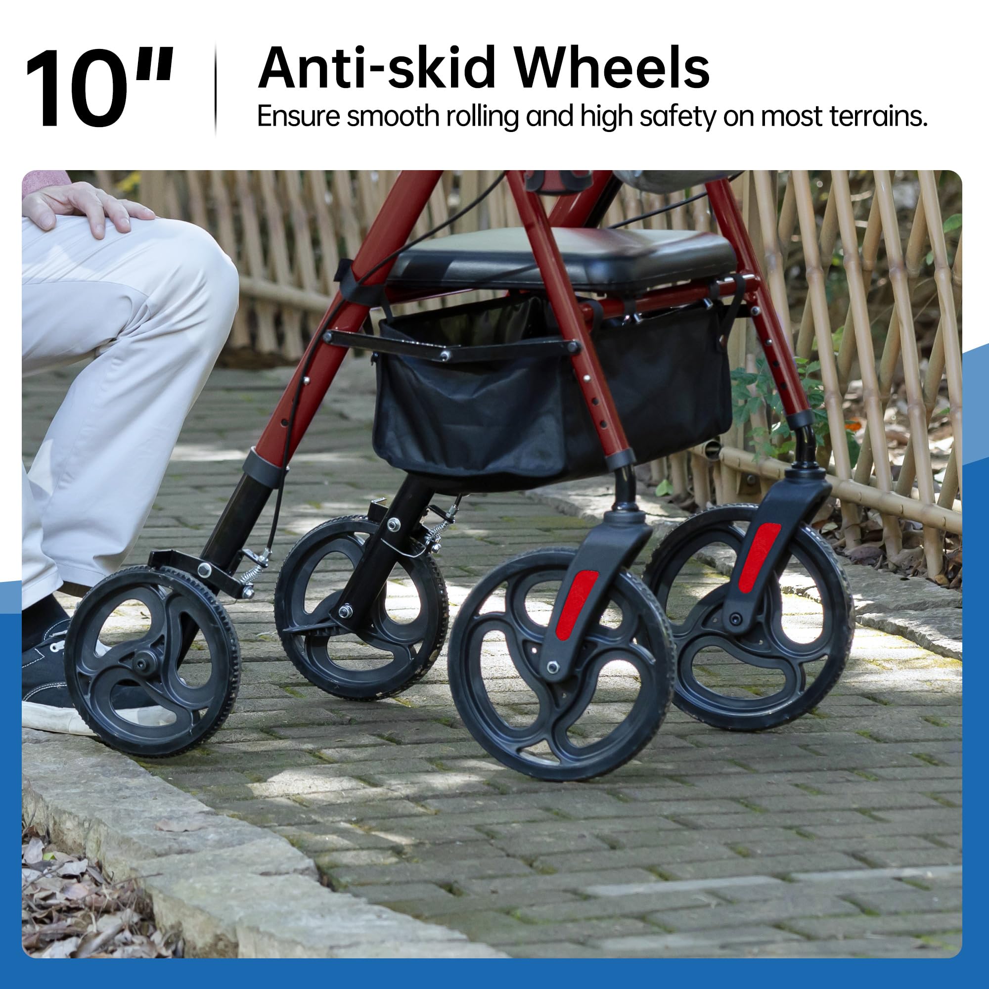 Snapklik.com : RESTISLAND Rollator Walker