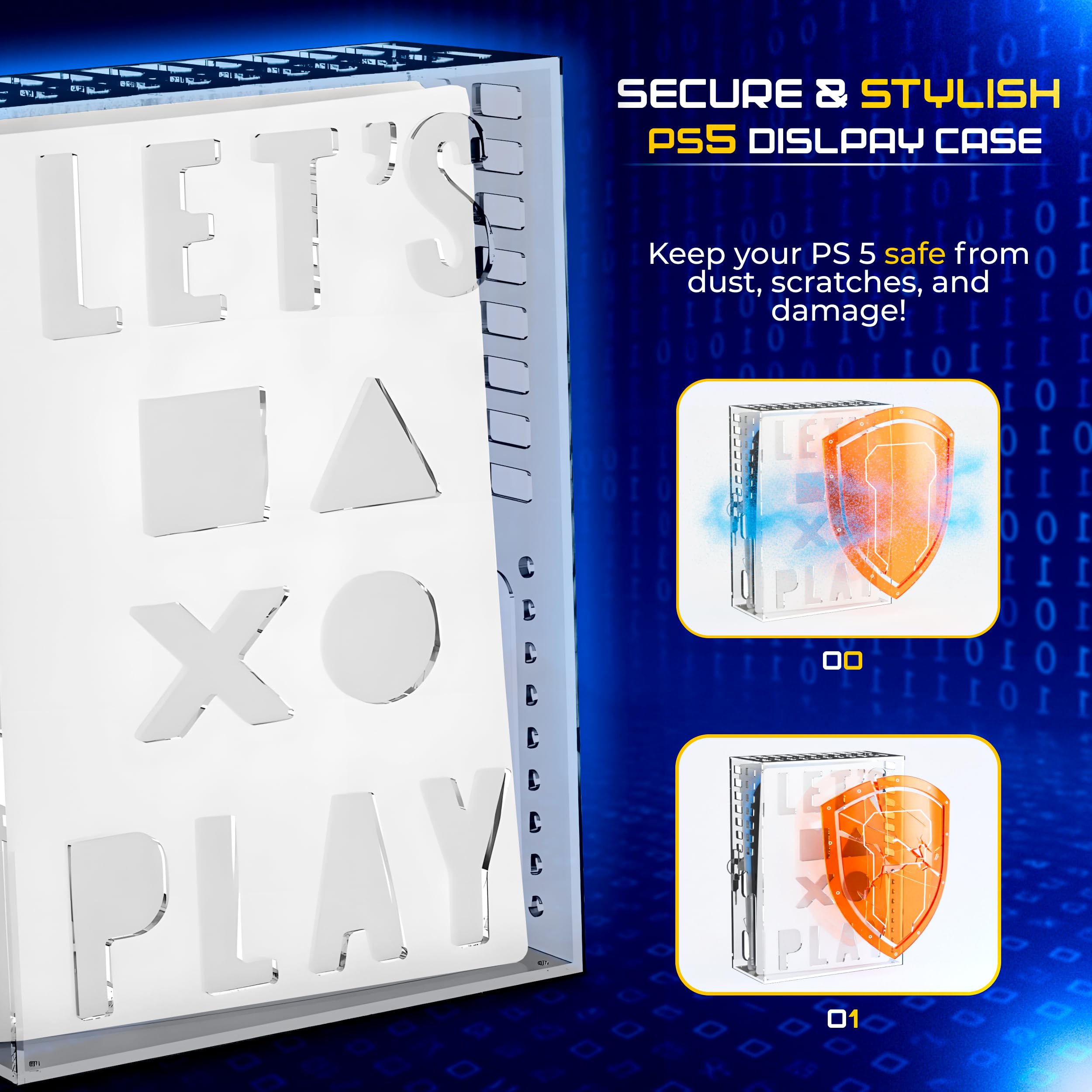 Snapklik.com : Skywin PS5 Console LocK Box, Playstation 5 Acrylic ...