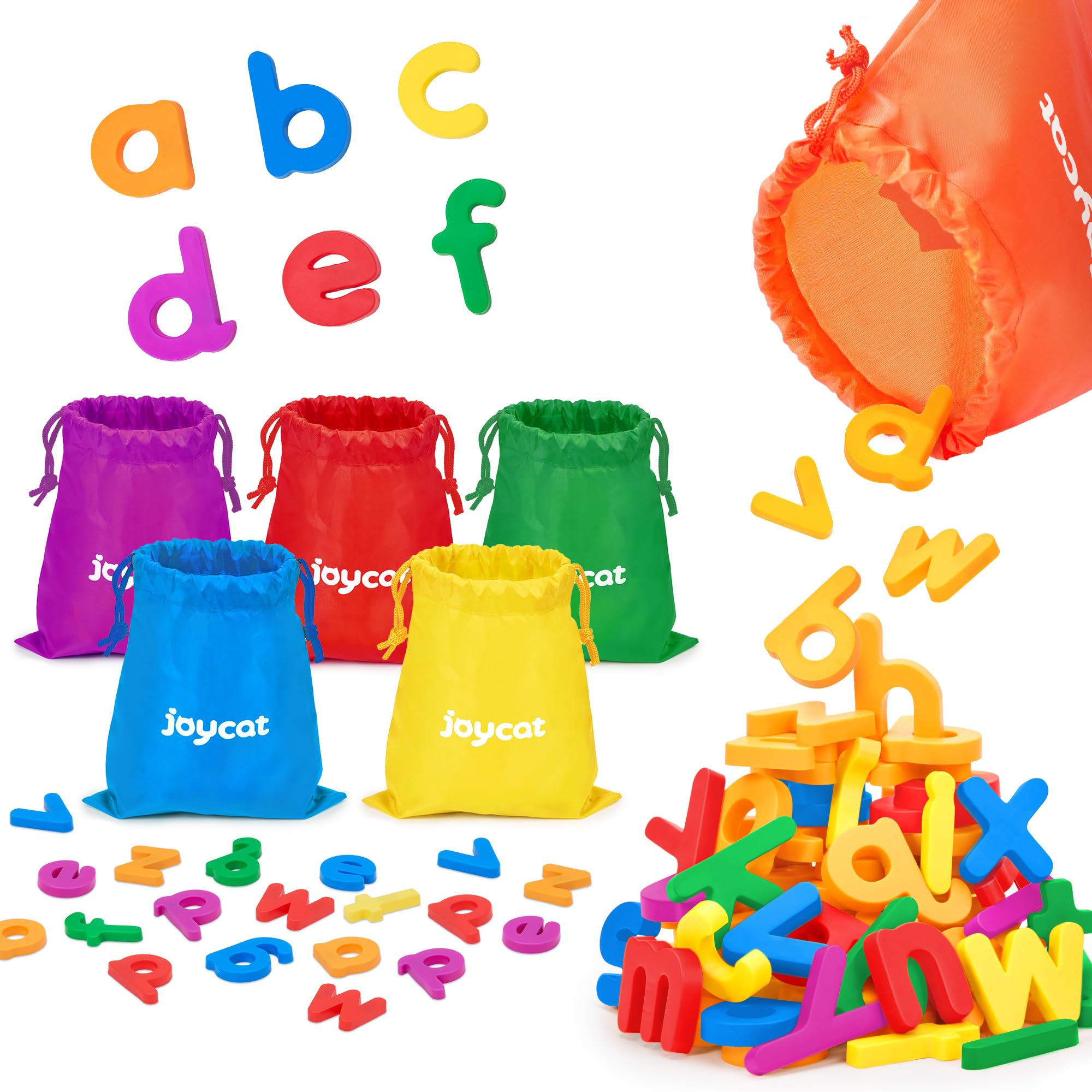 Snapklik.com : Alphabet Magnets, 156-Piece Set Of Lowercase Magnetic ...