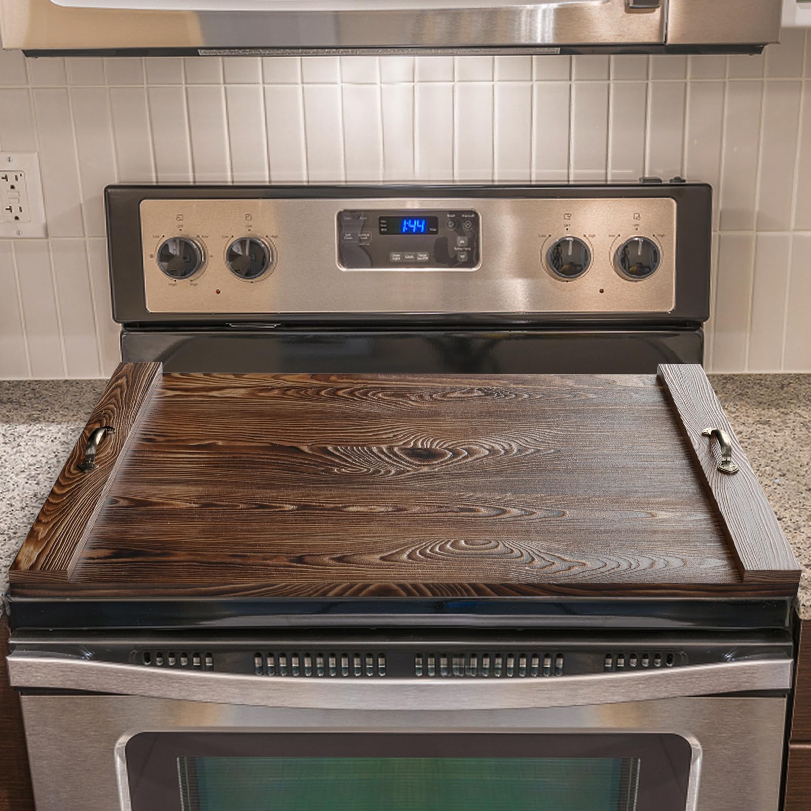 Amazon.com: Stainless Steel Gas Stove Top Cover, Noodle Board Cooktop ...