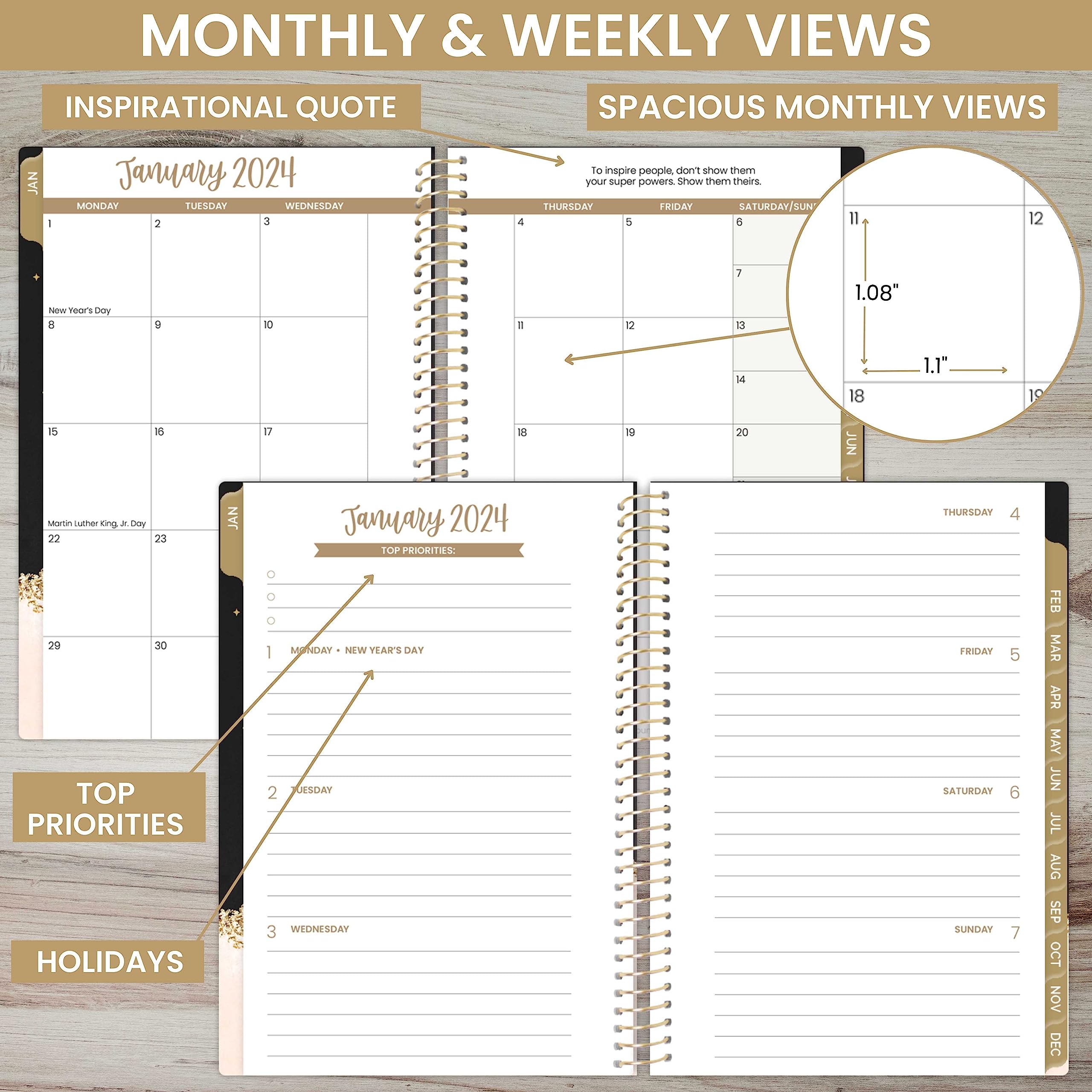 Snapklik.com : Bloom Daily Planners 2024 Pocket Planner - 4 X 6