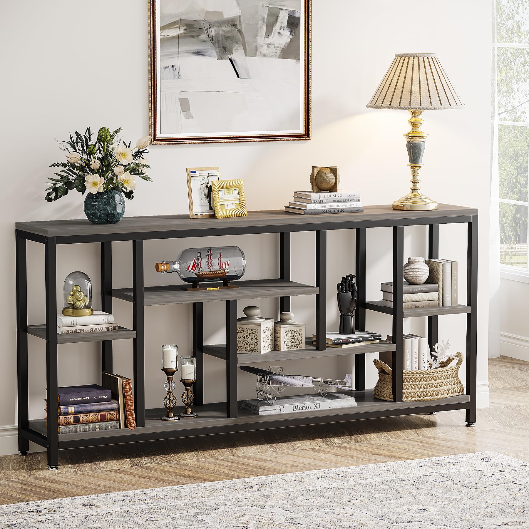 Amazon.com: Tribesigns Console Sofa Table, 70.9 inch Extra Long Console ...