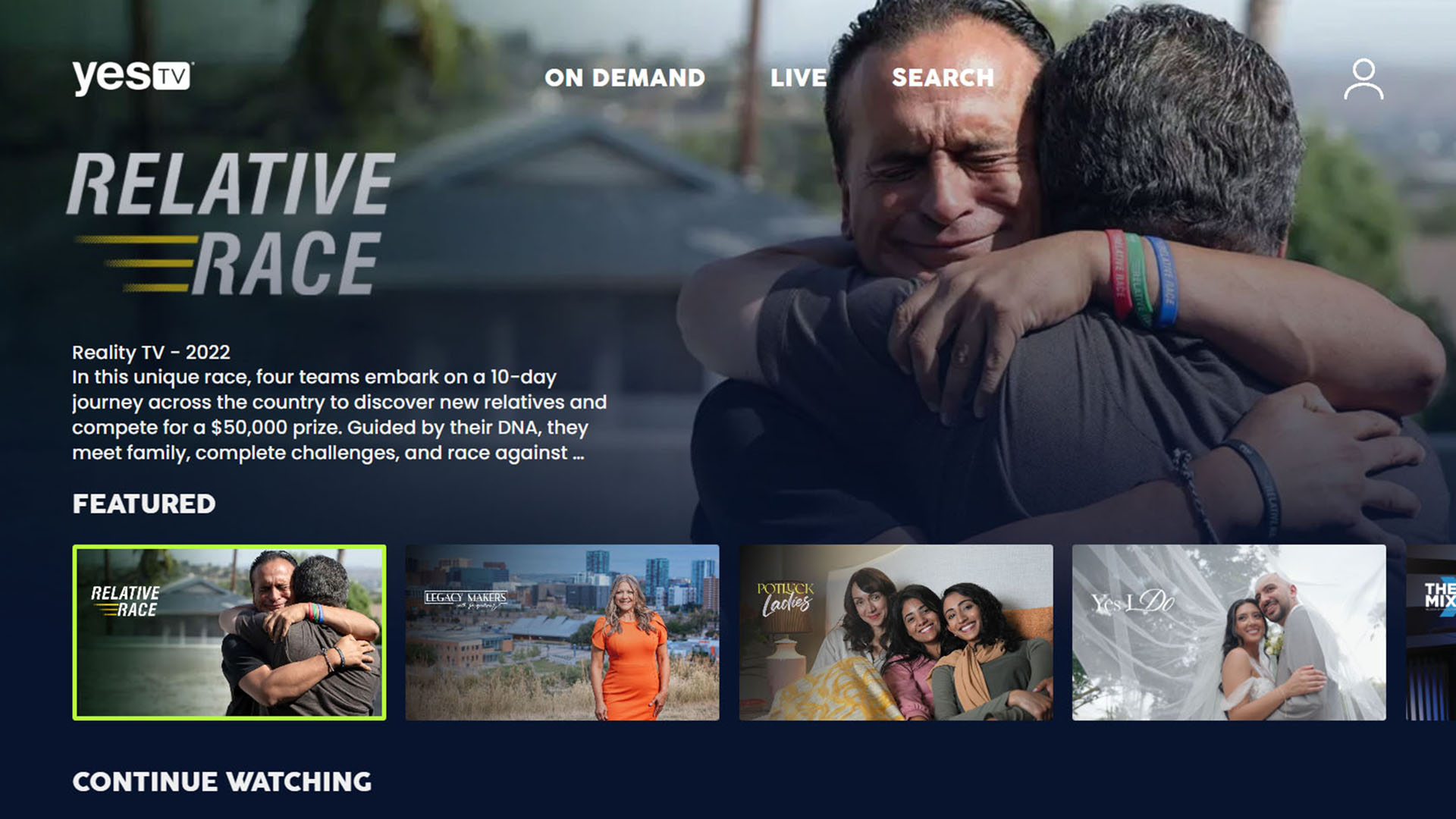 YES TV - App on Amazon Appstore