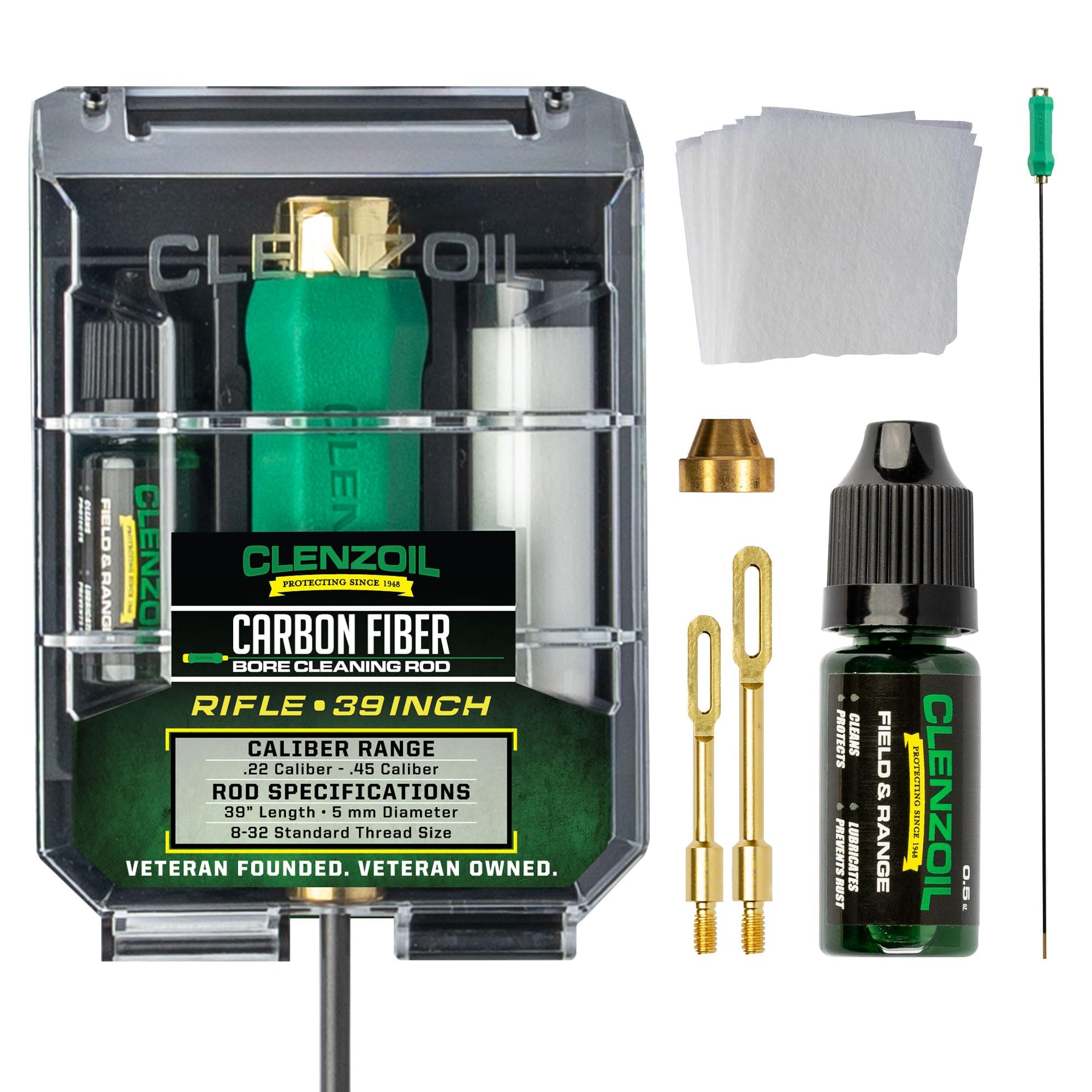 Snapklik.com : Clenzoil Carbon Fiber Gun Cleaning Rod Kit - Gun Cleaner ...