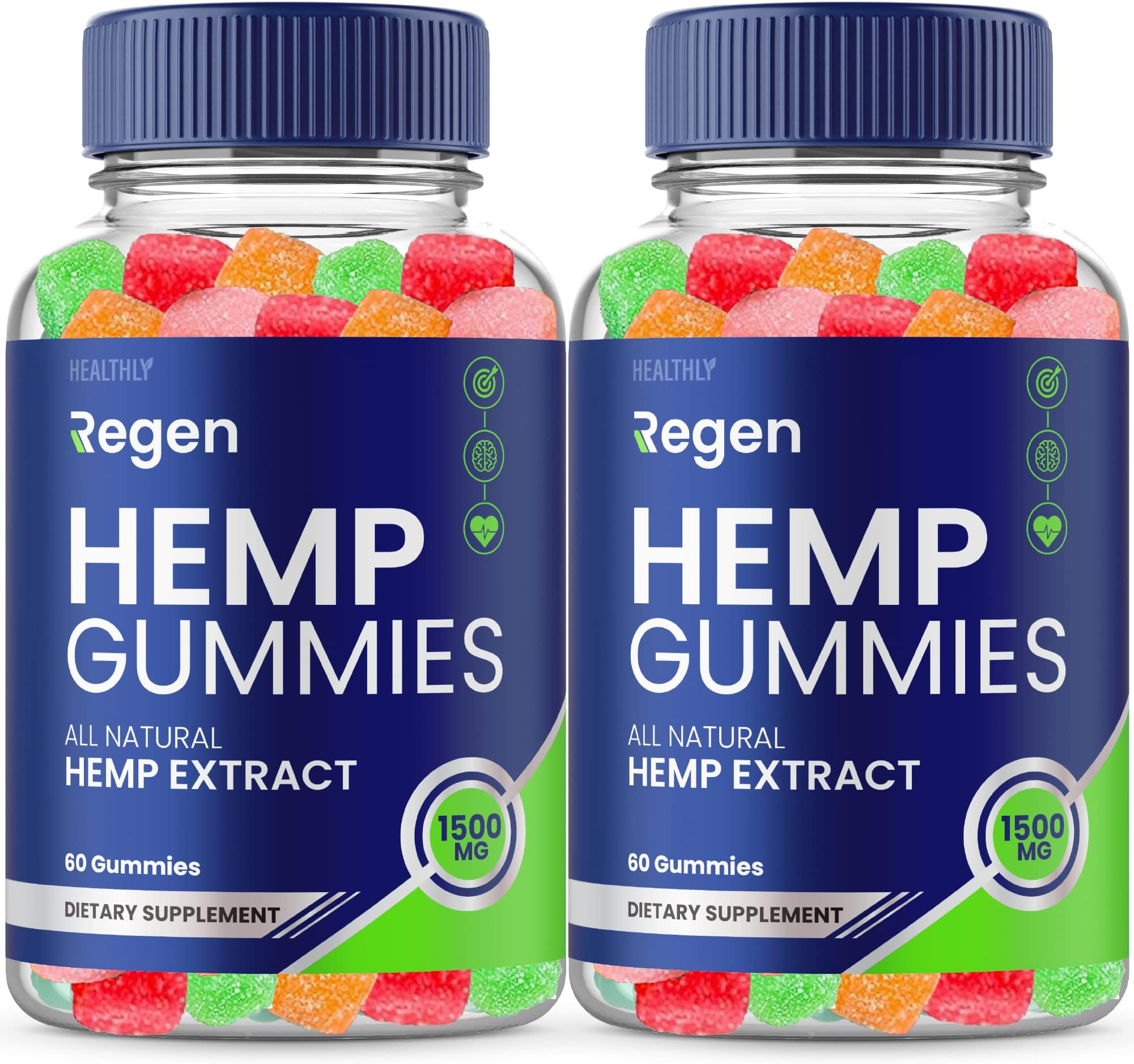 Amazon.com: (2 Pack) Regen Hemp Gummies - Official Formula - Regen CDC ...