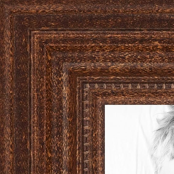 Amazon.com - ArtToFrames 18x25 inch Walnut stain Wood Picture Frame ...