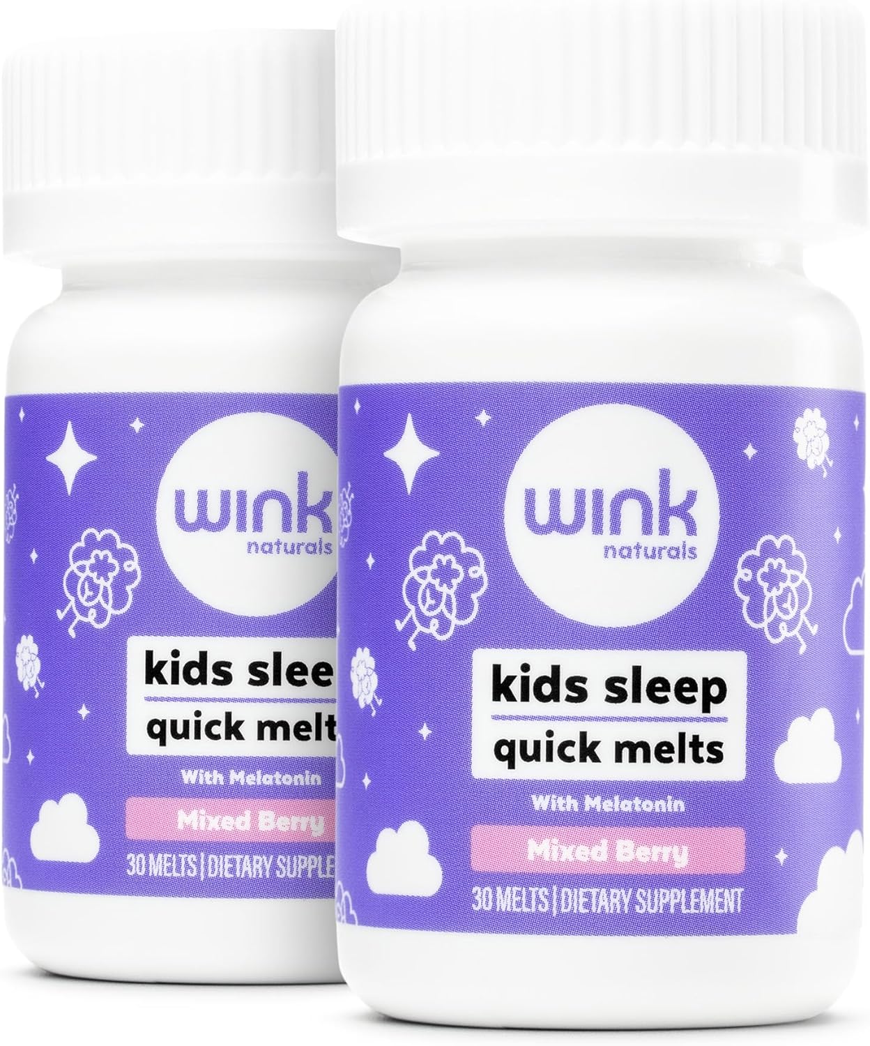 Amazon.com: Wink Well Kids Sleep Melts, Sleeping Chews Helps Quick Deep ...