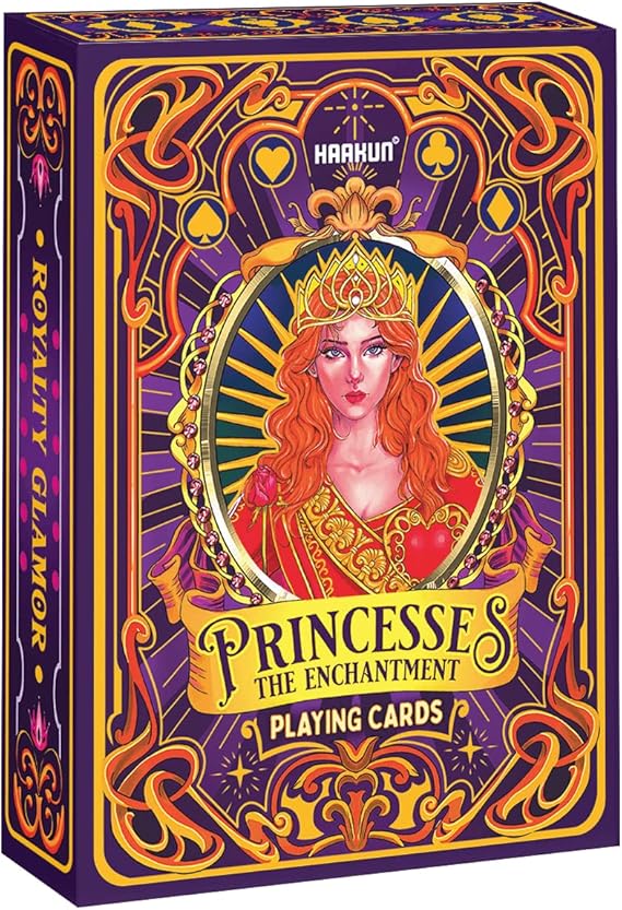 Amazon.com: HAAKUN Princesses The Enchantment Playing Cards Beautiful ...
