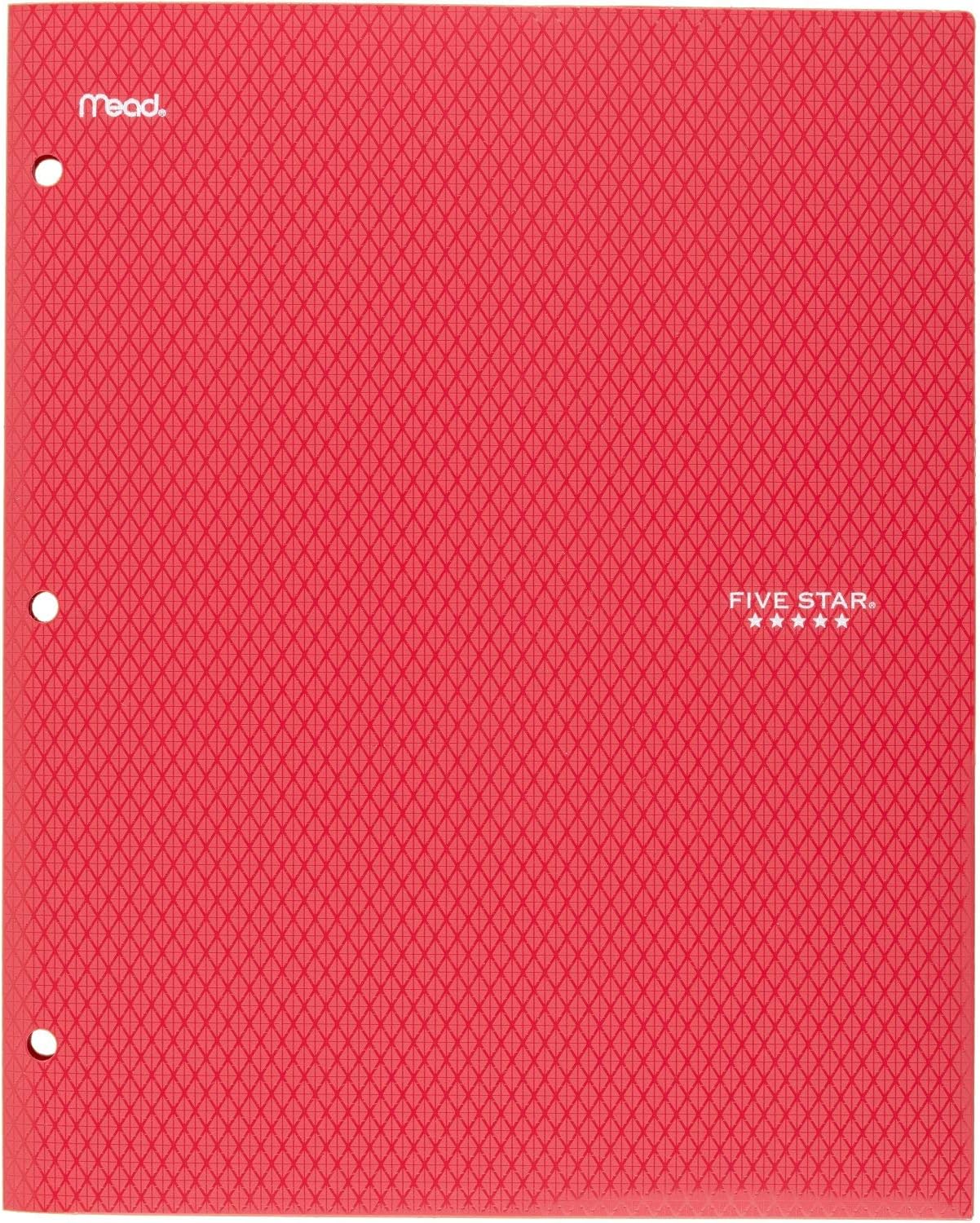 Amazon.com : Five Star 2 Pocket Folders, Stay-Put Folders, Plastic ...