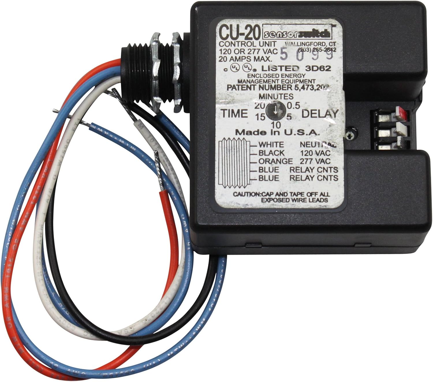Sensor Switch Lithonia Cu-20 Passive Infrared Occupancy Sensor Control ...