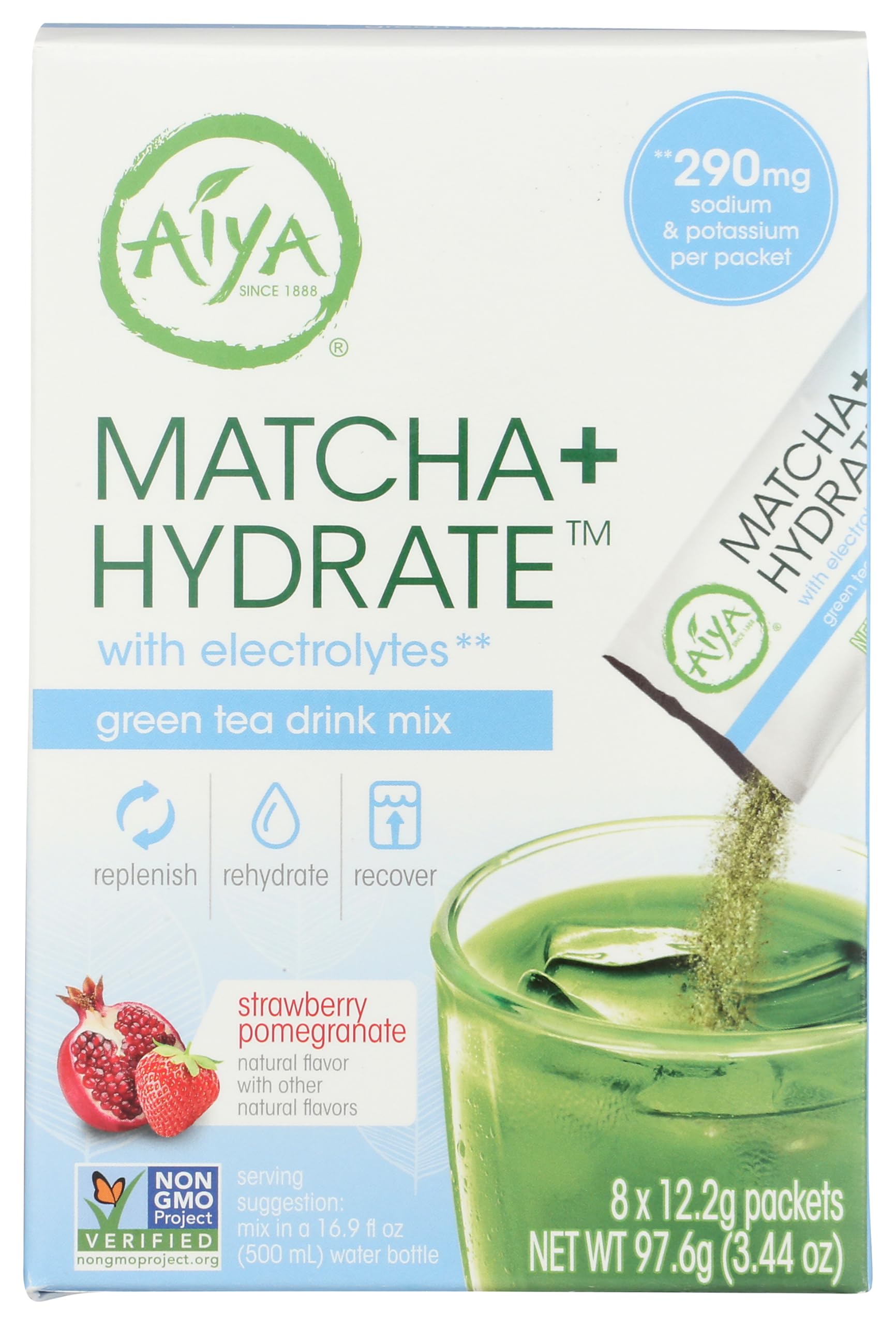 Snapklik.com : Aiya Matcha+ Hydrate - Strawberry Pomegranate Matcha ...