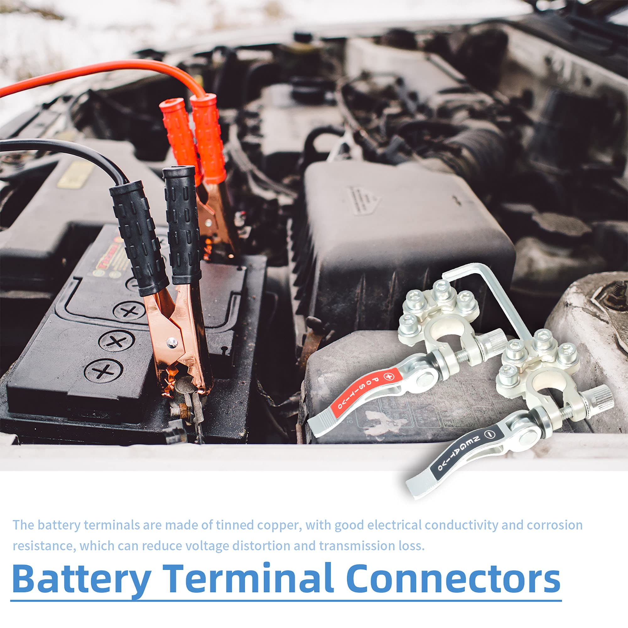 Snapklik.com : Battery Terminal Connectors,Quick Release Disconnect Car ...
