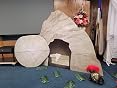 Amazon.com: Fun Express Easter Tomb with Rock Roll Away Cardboard Stand ...