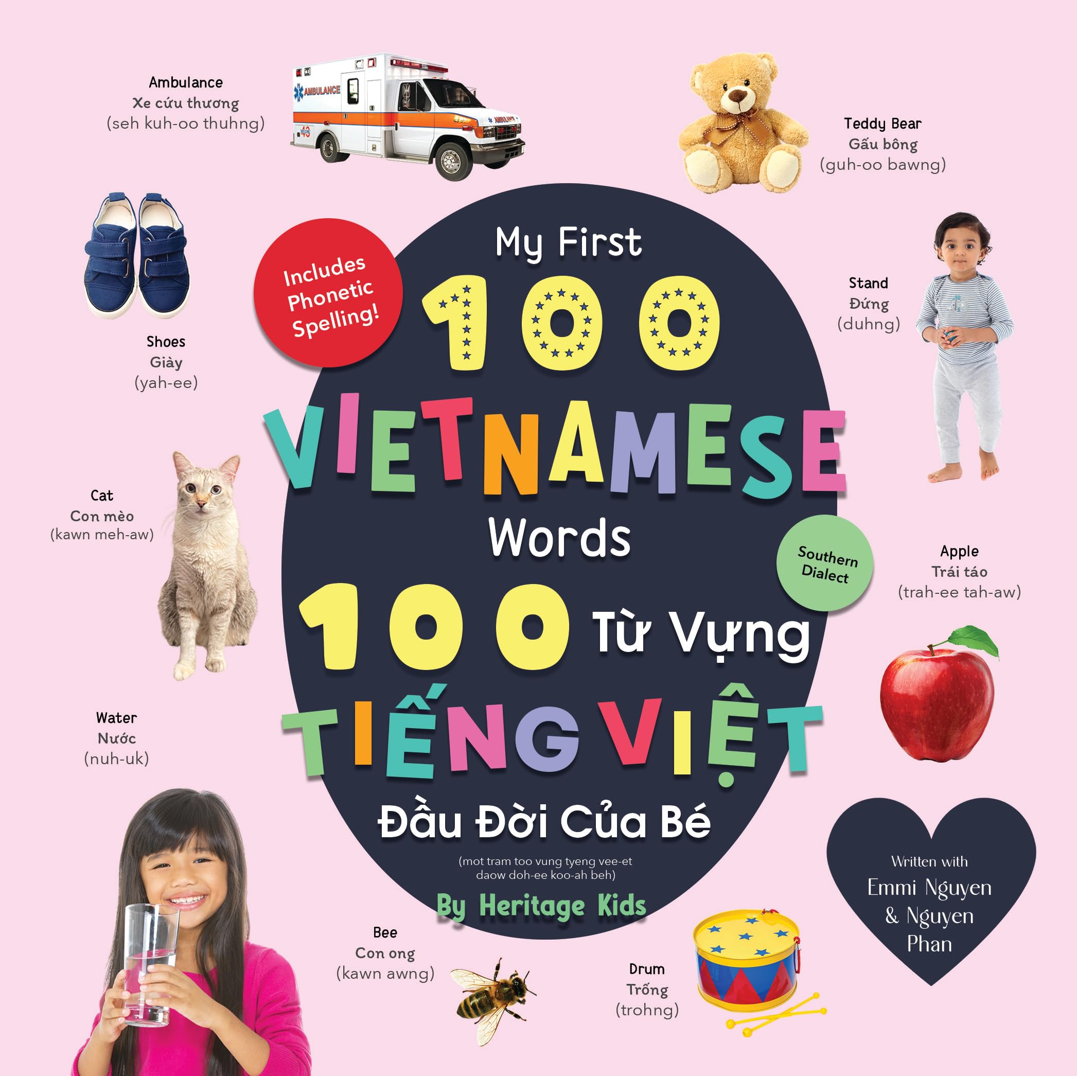 Amazon.com: My First 100 Vietnamese Words By Heritage Kids Press ...