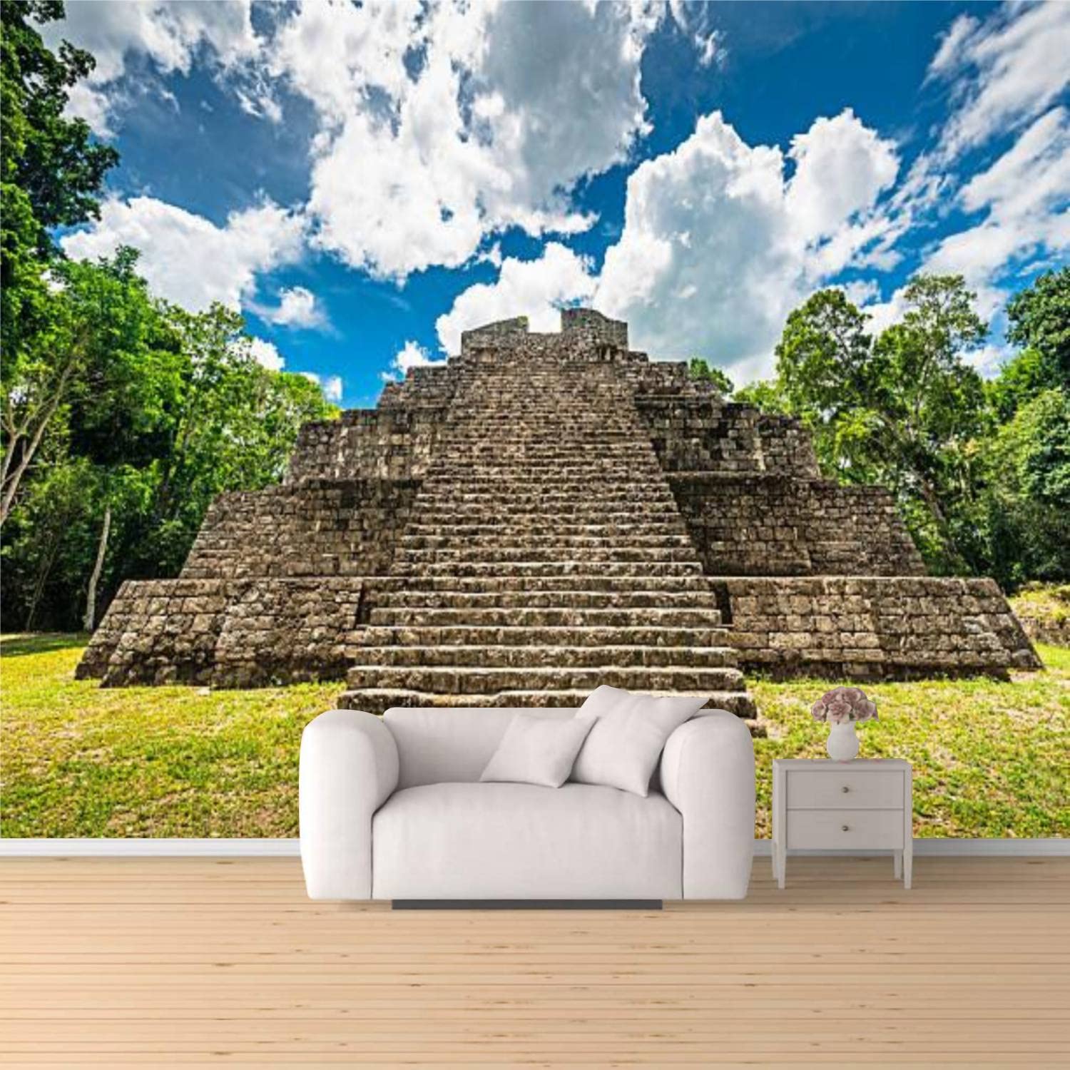 Mayan Pyramid Wallpaper