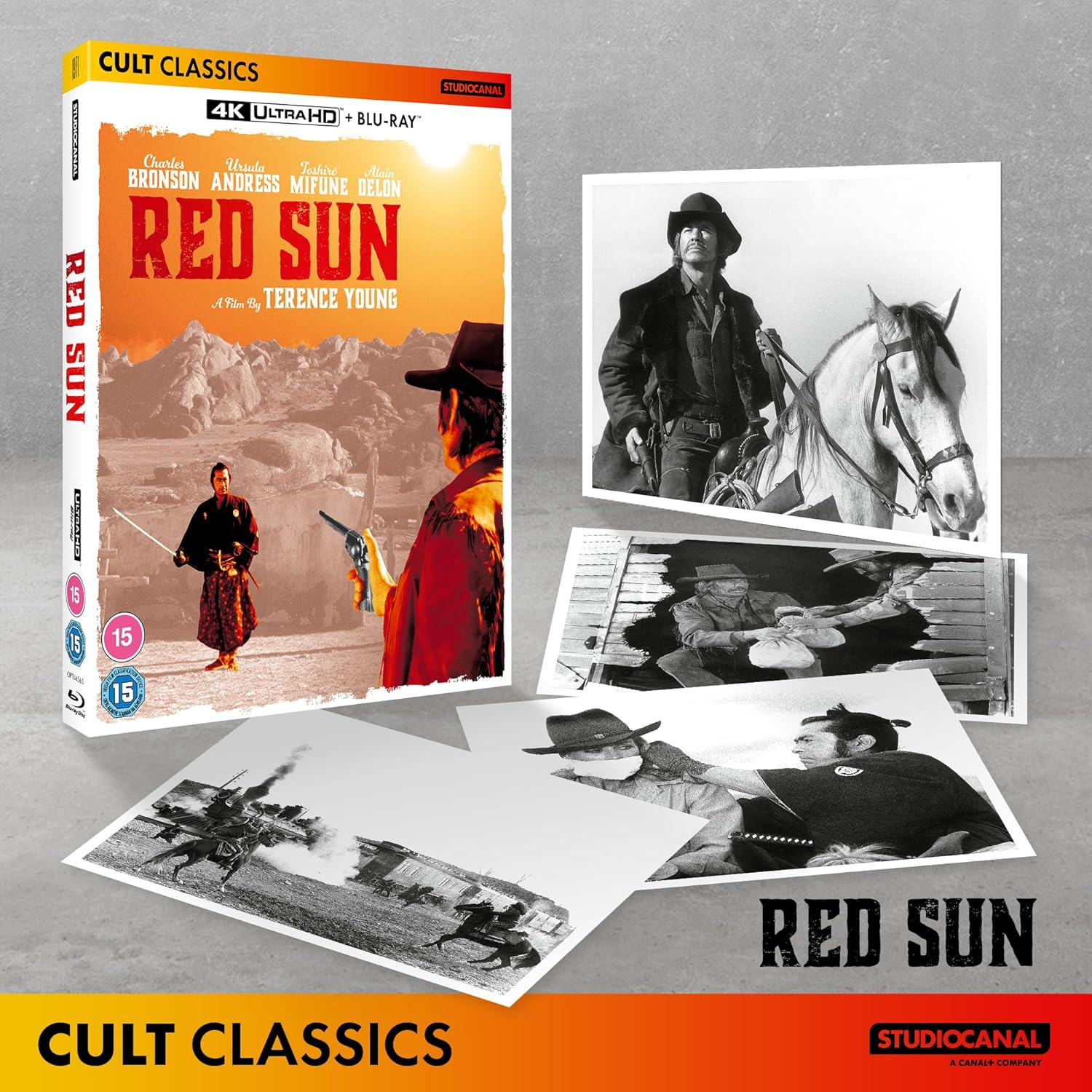 Red Sun (Cult Classics) 4K UHD+BD [Blu-ray] [Region A]: Amazon.co.uk ...