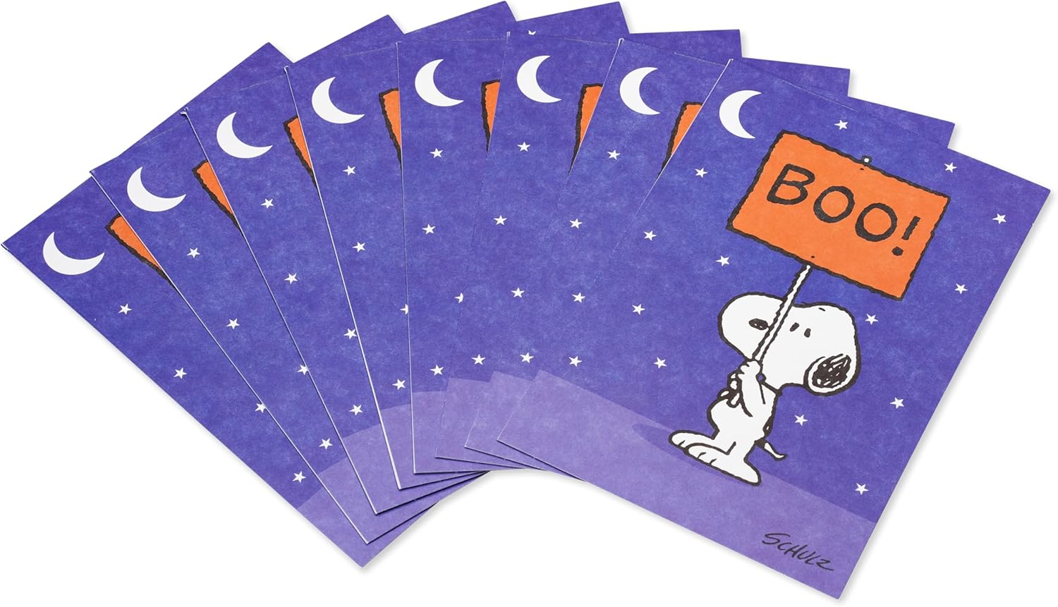 Amazon.com: American Greetings PEANUTS Card, Snoopy (8-Count) : Office ...