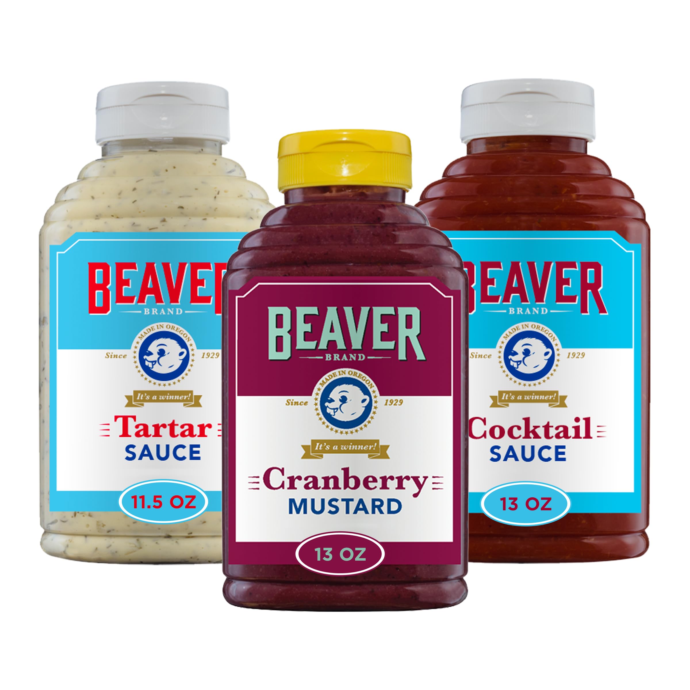 Snapklik.com : Beaver Condiment Variety Pack, Cocktail Sauce, Tartar ...