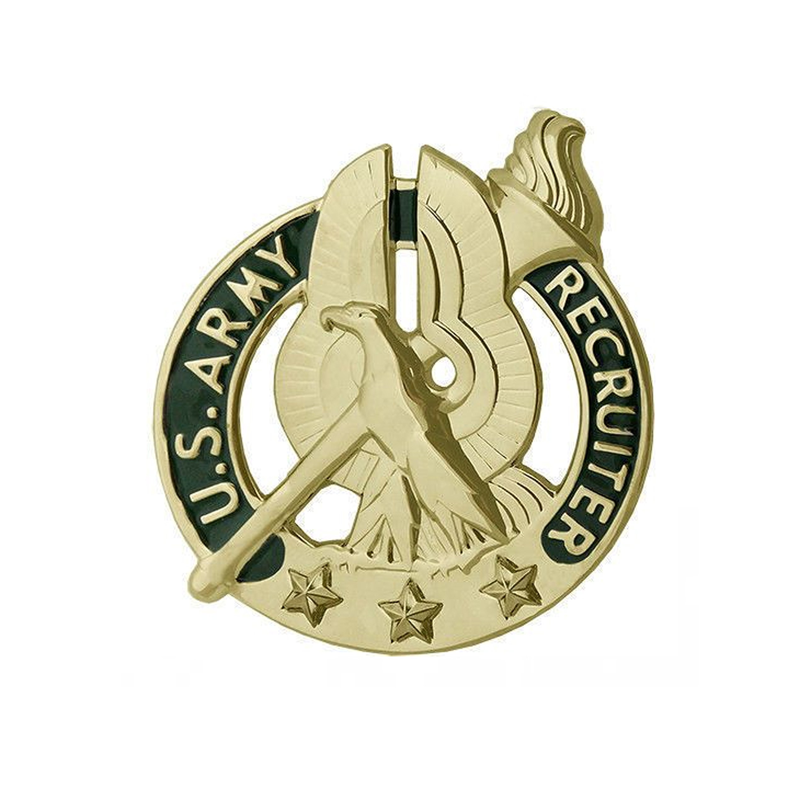Amazon.com: Insignia Depot Army Recruiter Gold Brite: Clothing, Shoes ...