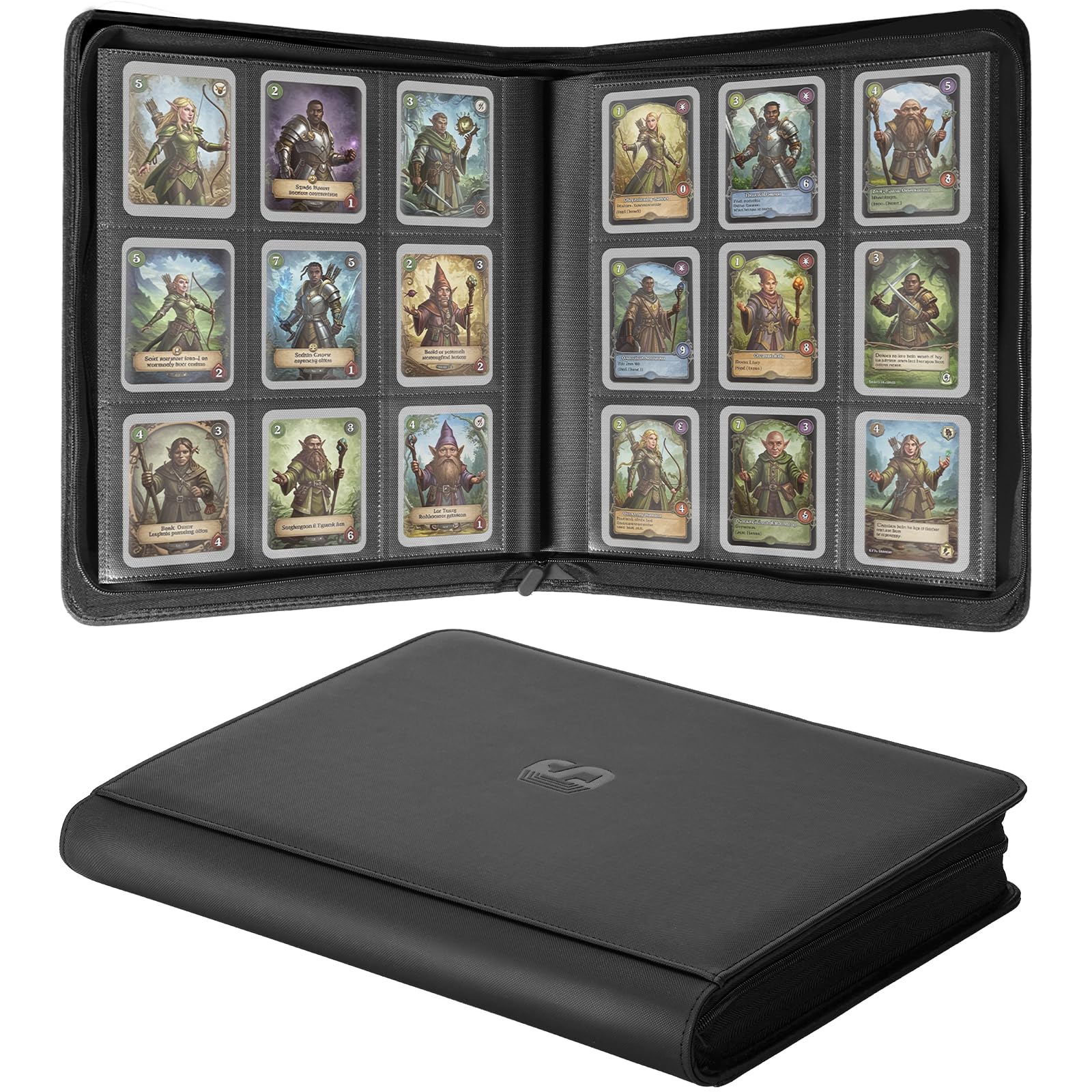 Snapklik.com : Toploader Binder, Holds 360 Top Loaders,9 Pocket Top ...