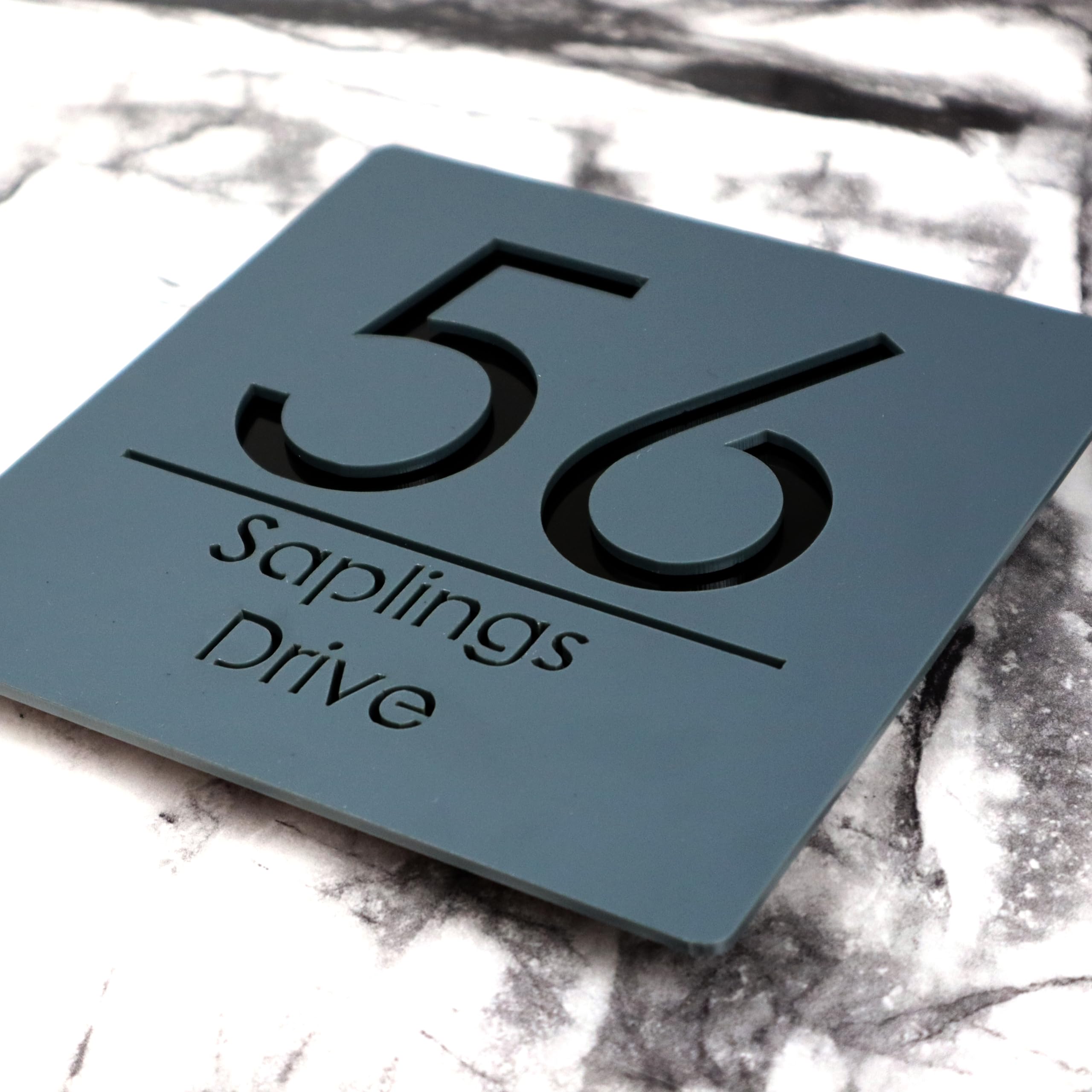 K Smart Sign | Bellissima S1 F31 | 180mm x 180mm | Acrylic 3d Laser Cut ...