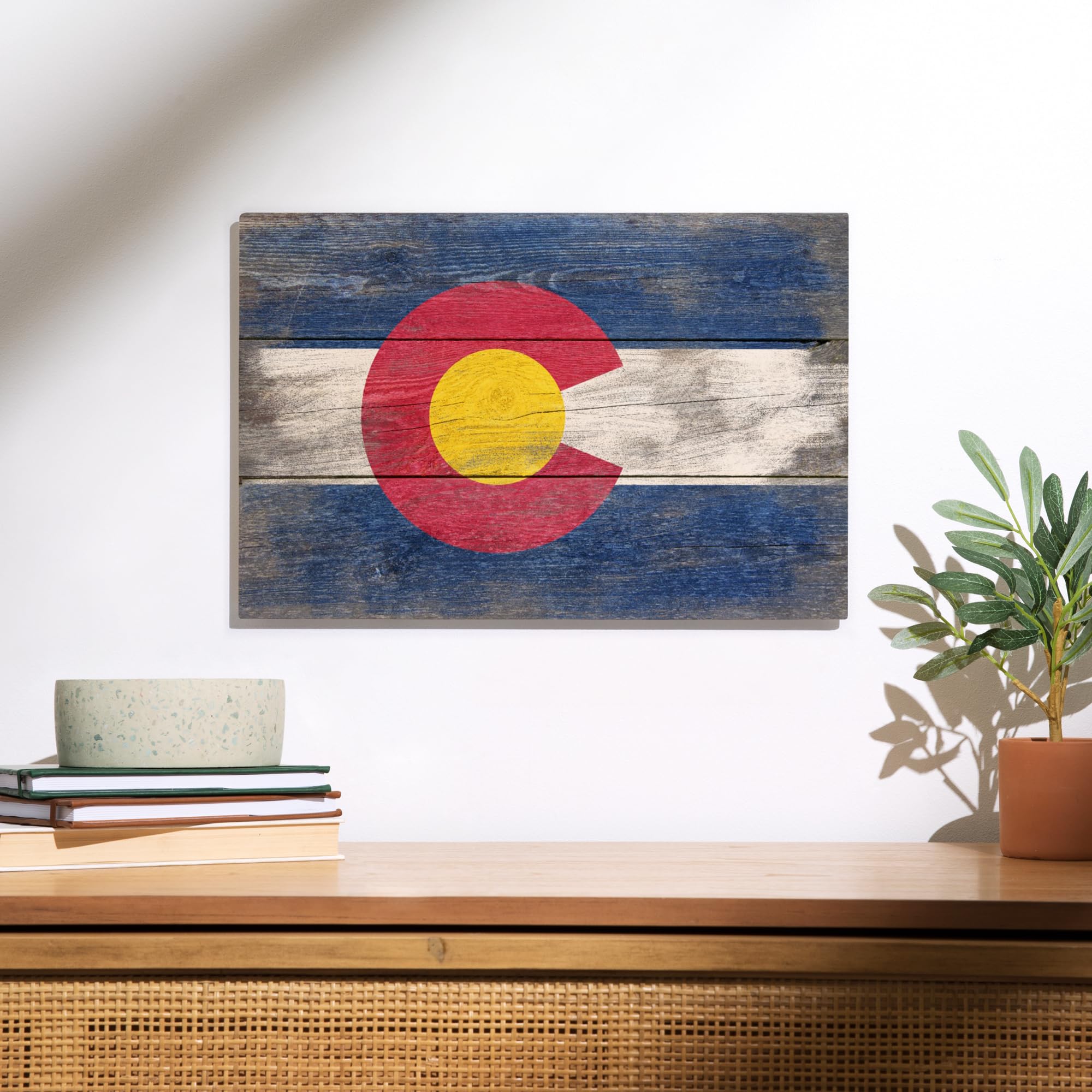 Abstract Colorado Flag