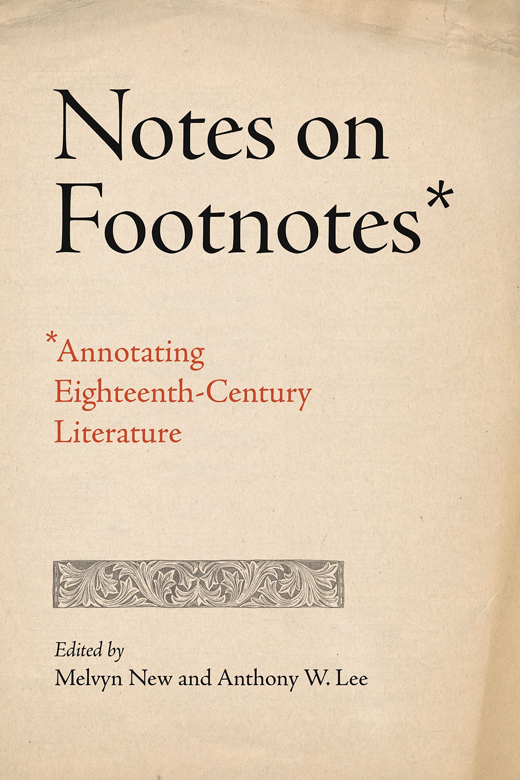 Amazon.com: Notes on Footnotes: Annotating Eighteenth-Century ...
