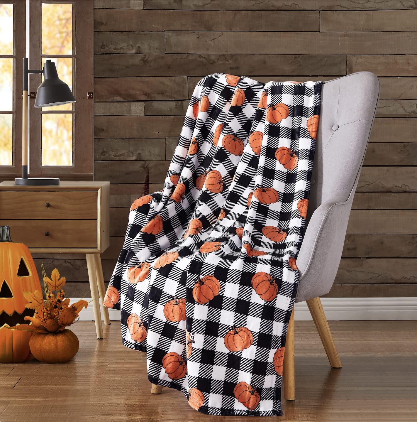 Disney Mickey Fall Pumpkin Plush Blanket - munimoro.gob.pe