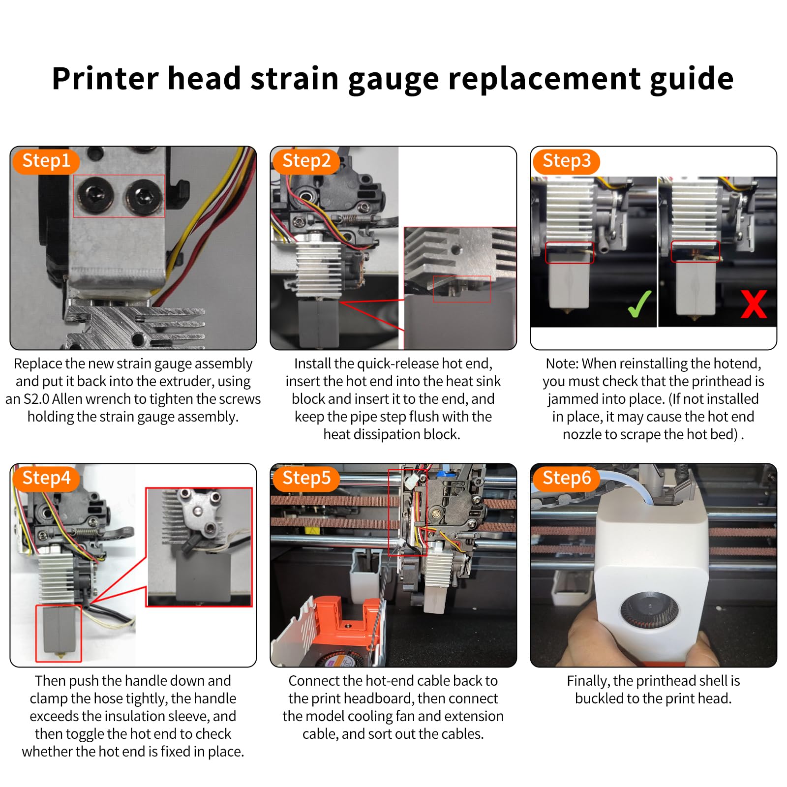 Snapklik.com : 3D Printer Accessories For Kobra S1C: Strain Gauge ...