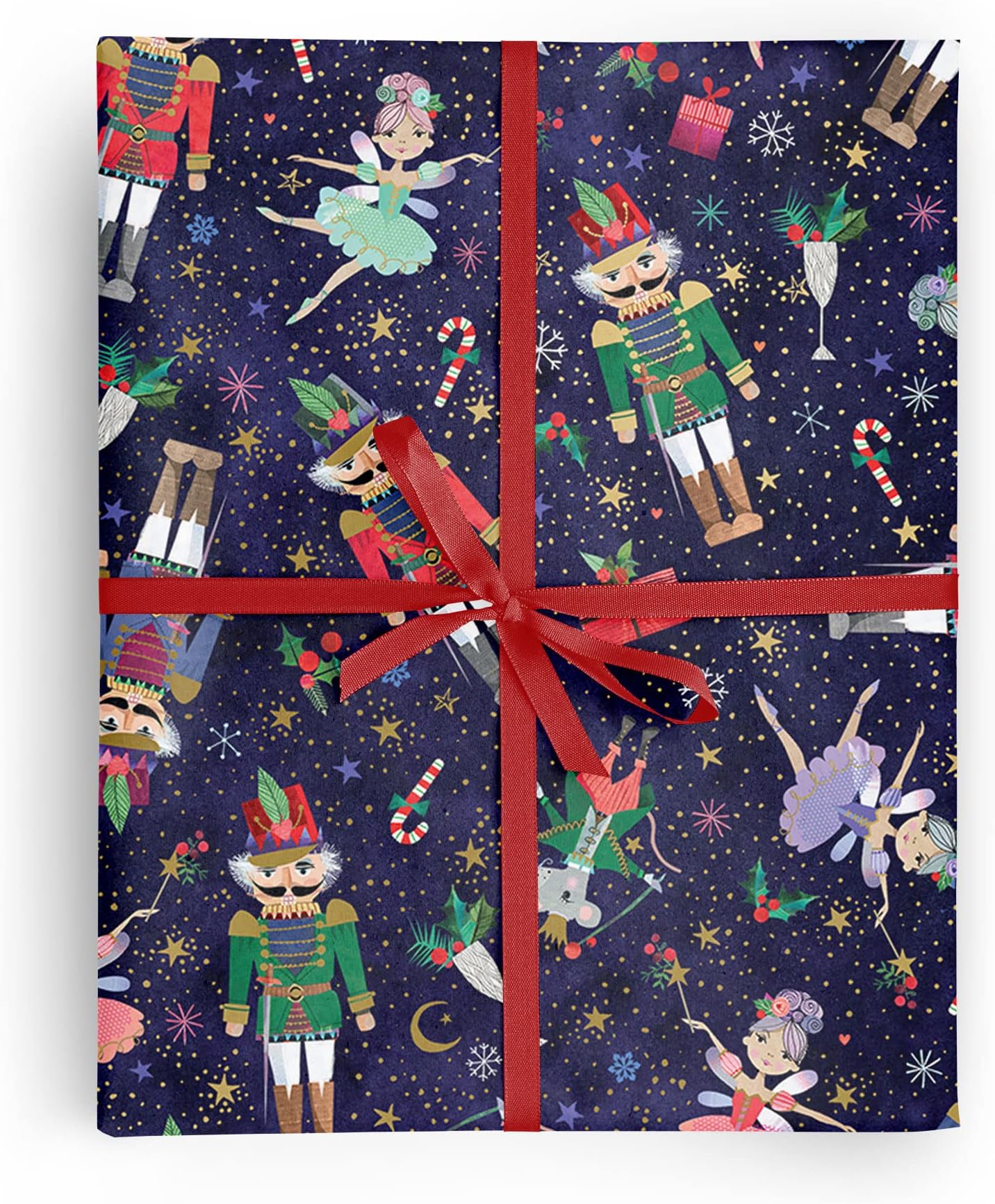 Amazon.com: Entertaining with Caspari Nutcracker Parade Continuous Roll ...