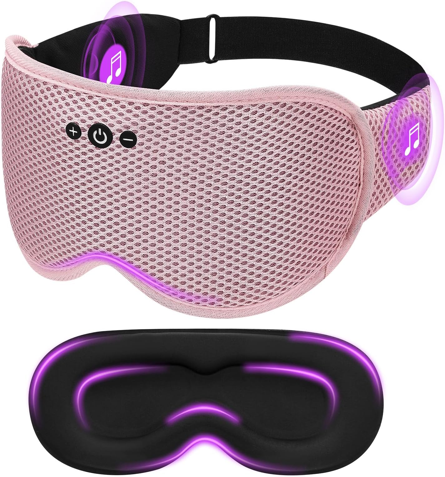 Amazon.com: BambooCotton 3D Bluetooth Sleep Mask, LC-dolida 2025 New ...