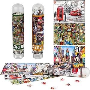 MISITU Small Puzzles for Adults Mini Puzzles Micro 150 Piece Small ...