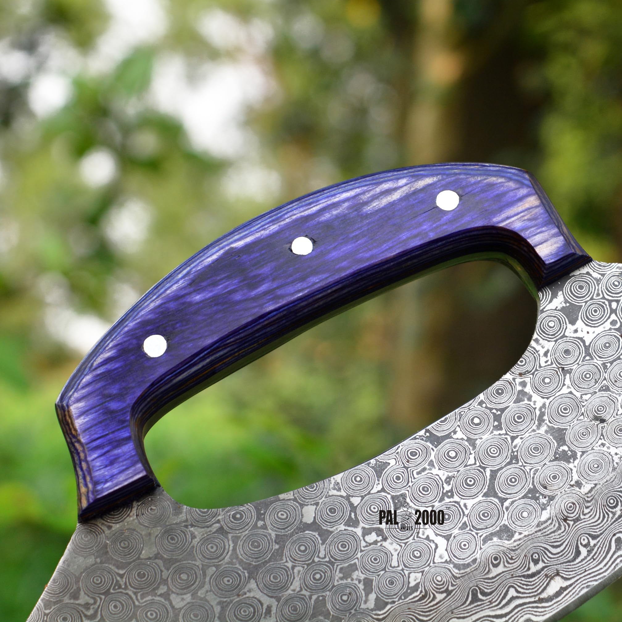 Snapklik.com : Knives - Alaskan Ulu - Mezzaluna Ulu Knife - Pizza ...