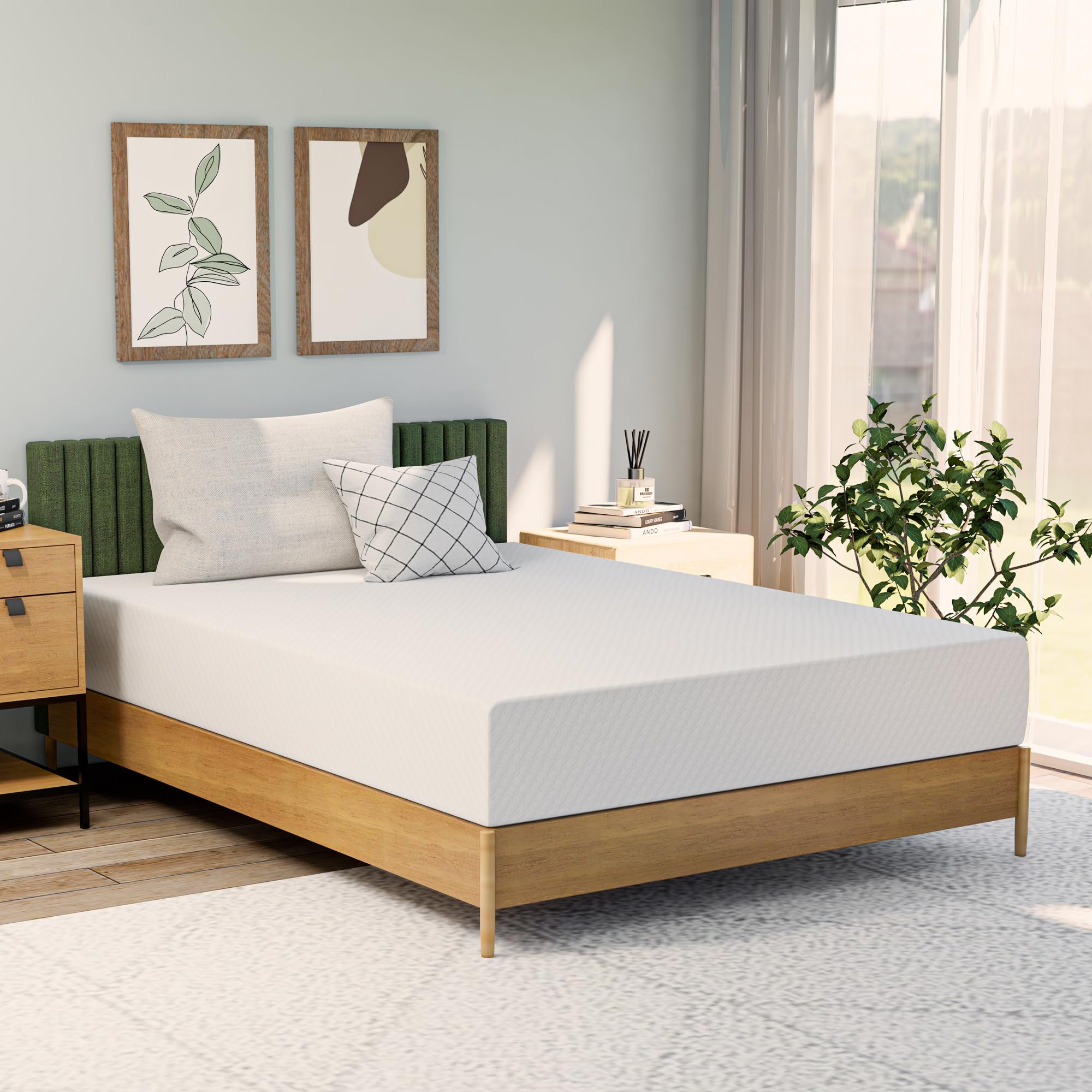 Amazon.com: NEO SLEEP 12 Inch Full Medium Firm Cooling Gel Memory Foam ...