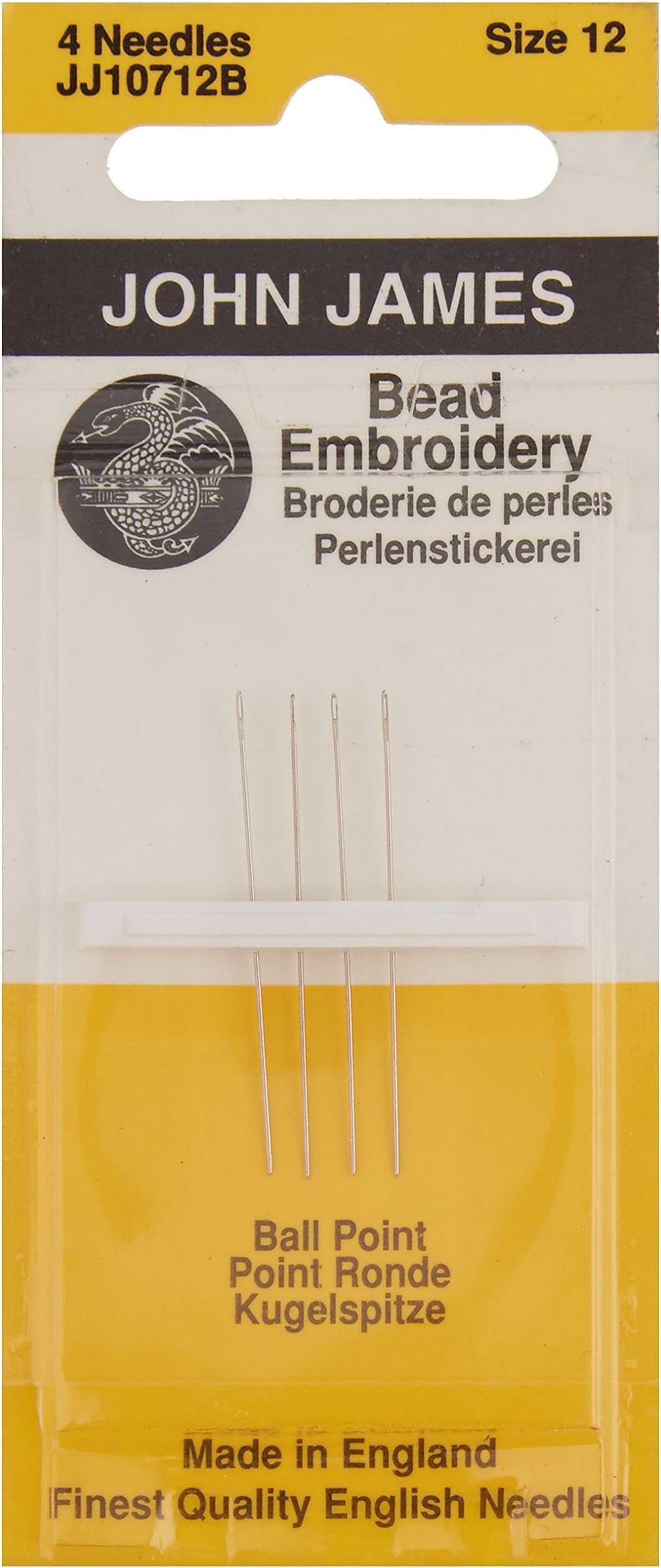 Amazon.com: Colonial Needle John James Embroidery Hand Needles Size 8 ...