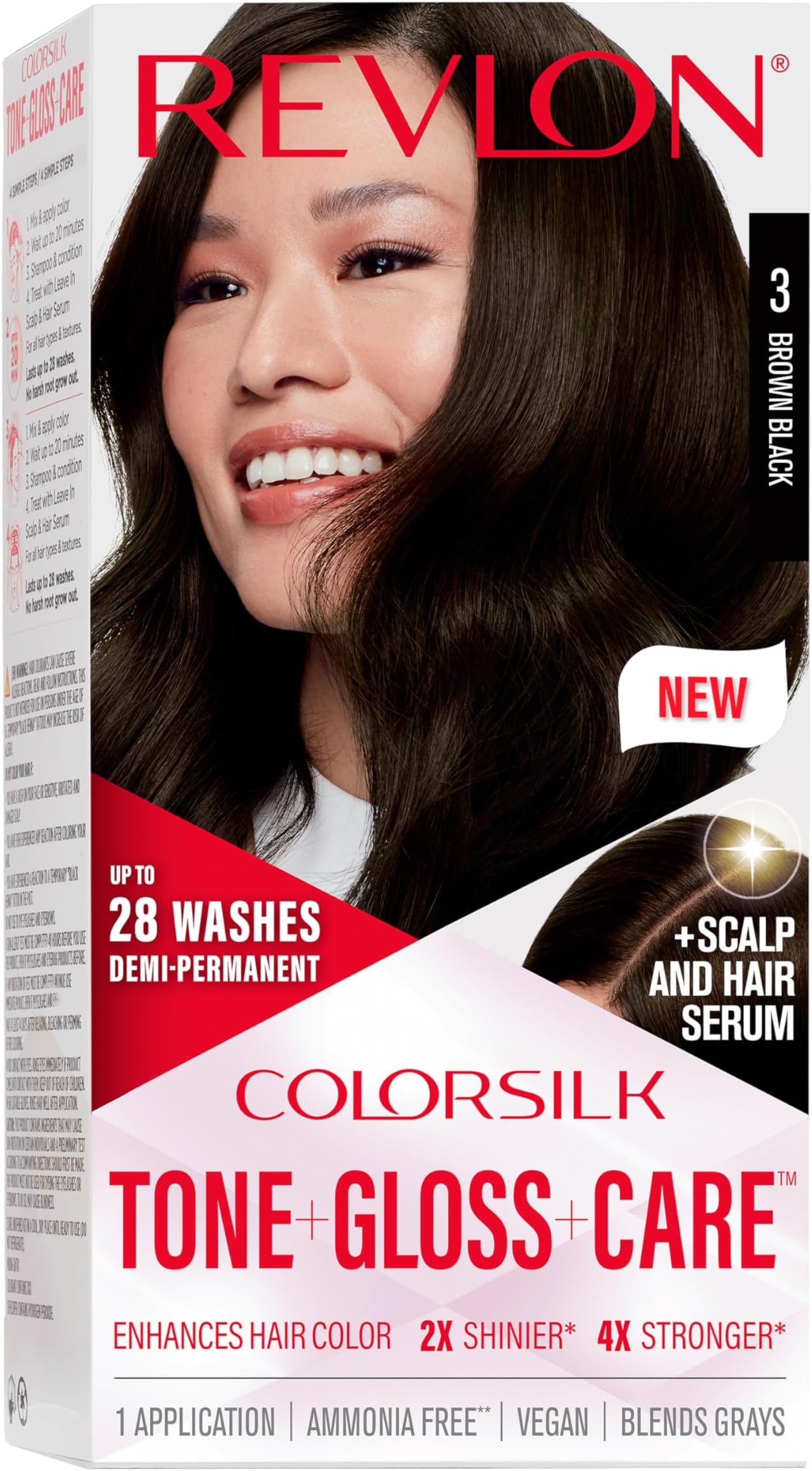 Amazon.com : Rev Colorsilk 5a Ltashbrn Size 1ct Revlon Colorsilk 5a ...