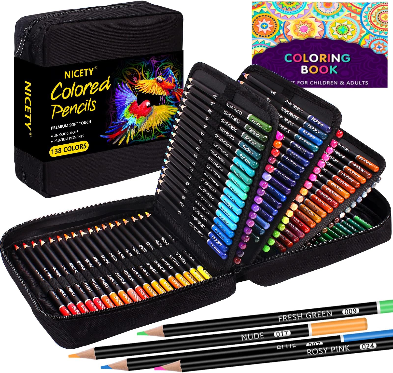 Zzone Matite Colorate Artistico Kit per Schizzo e Disegno,Disegni a ...