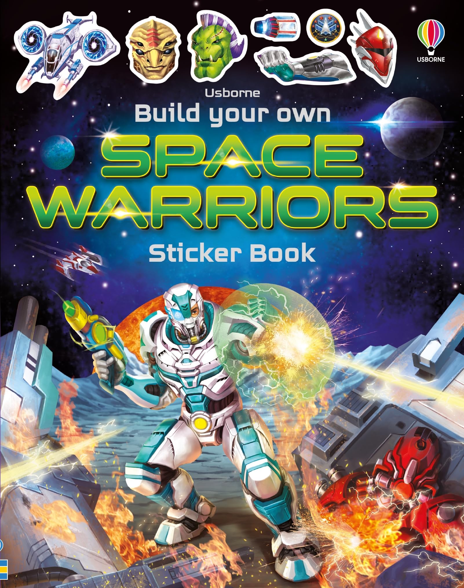 Build Your Own Space Warriors Sticker Book (Build Your Own Sticker Book ...