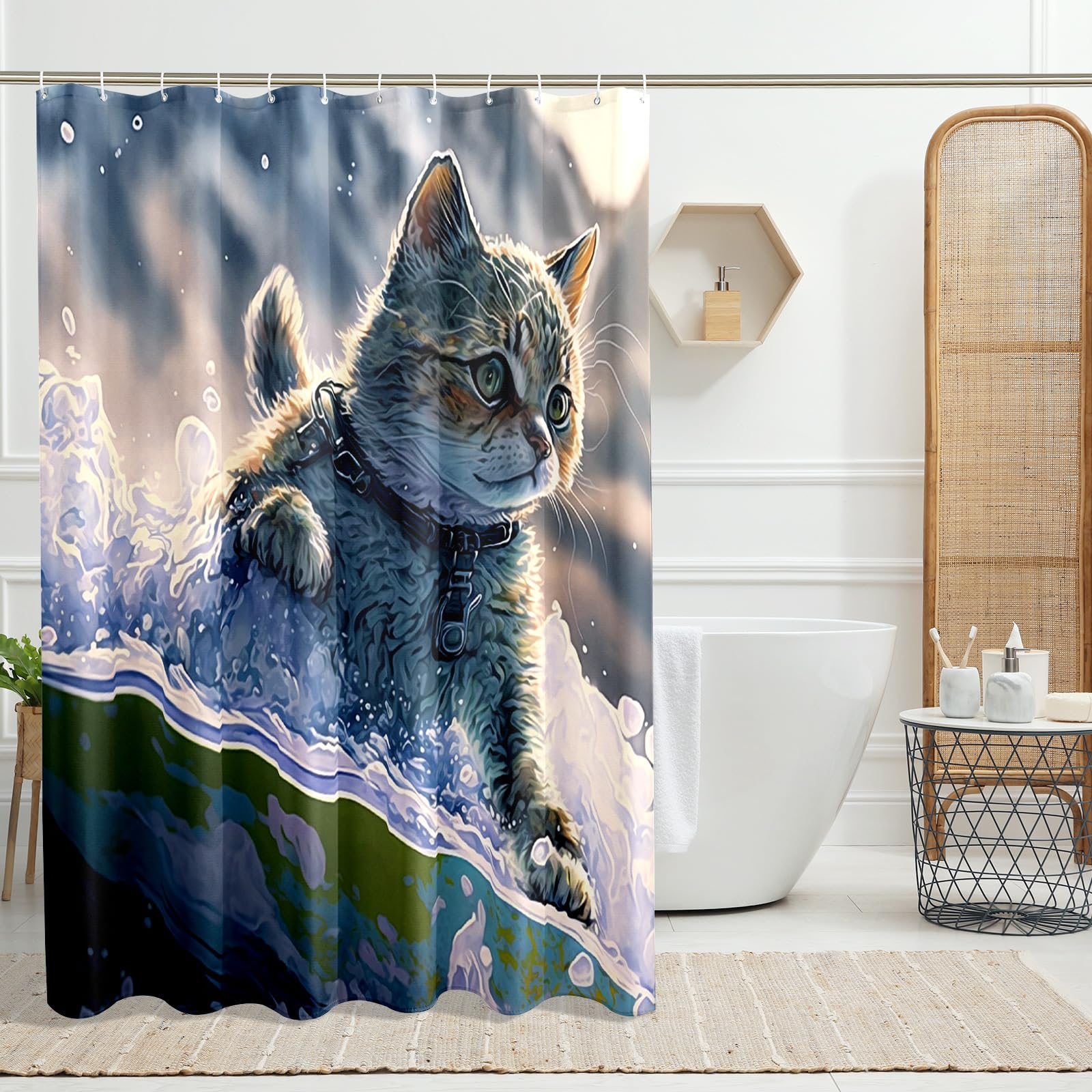 Crazy Shower Curtains