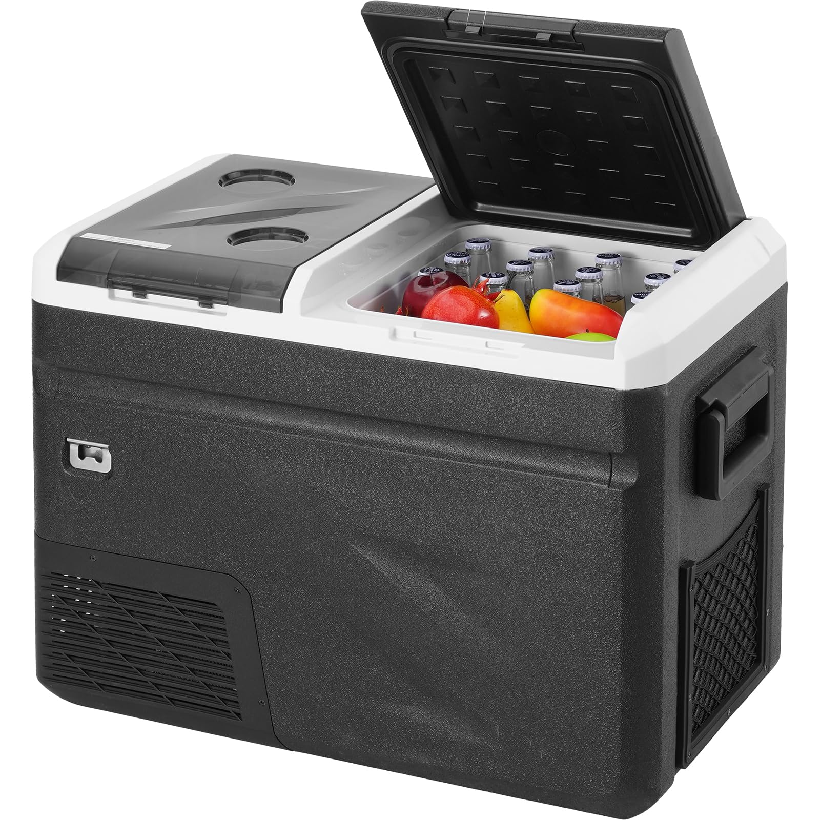 VEVOR Portable Car Refrigerator, with Ice Making Function, 12 Volt Car ...