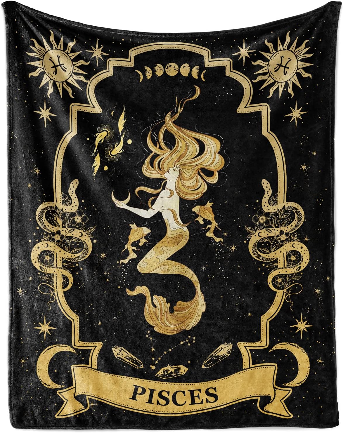Amazon.com: Pisces Gifts, Pisces Zodiac Blanket 60"X50", Pisces Zodiac ...