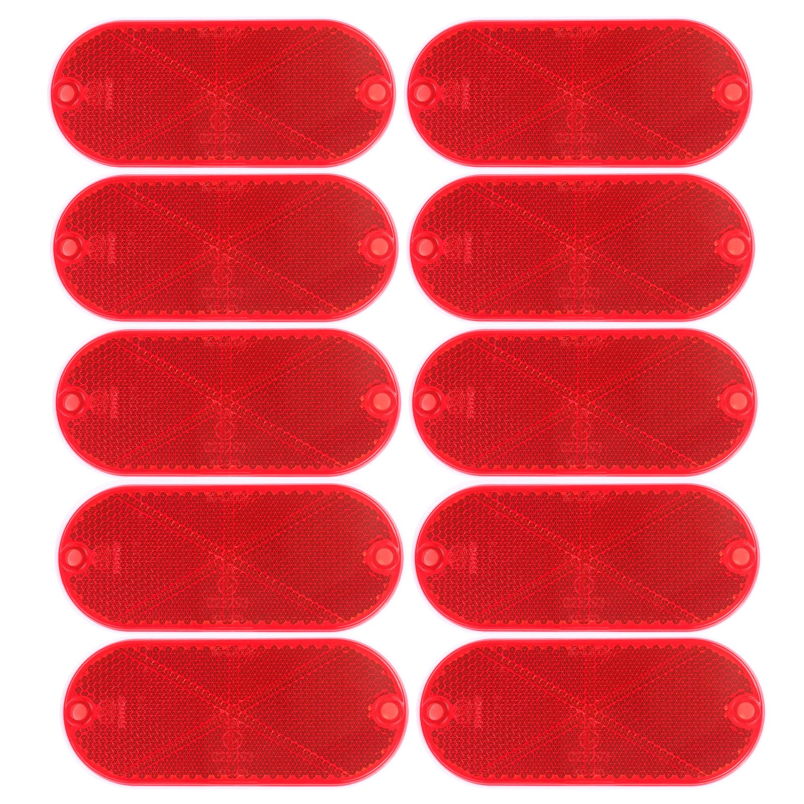 Driveway Post Color Safety Reflectors 3 Pack Traffic Delineator Post,