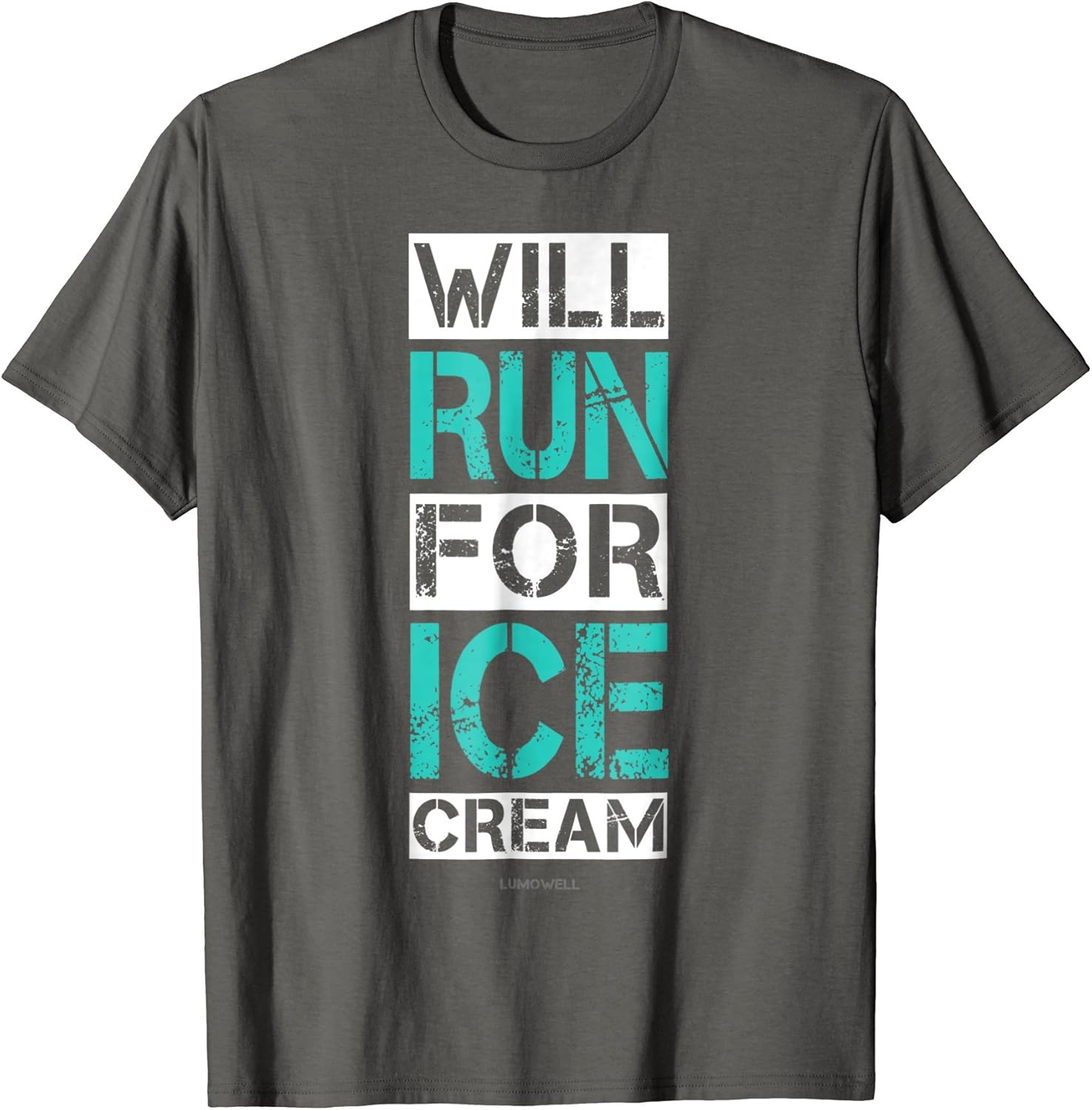 Amazon.com: Funny Runner Shirts: Will Run For Ice Cream Running Shirt ...