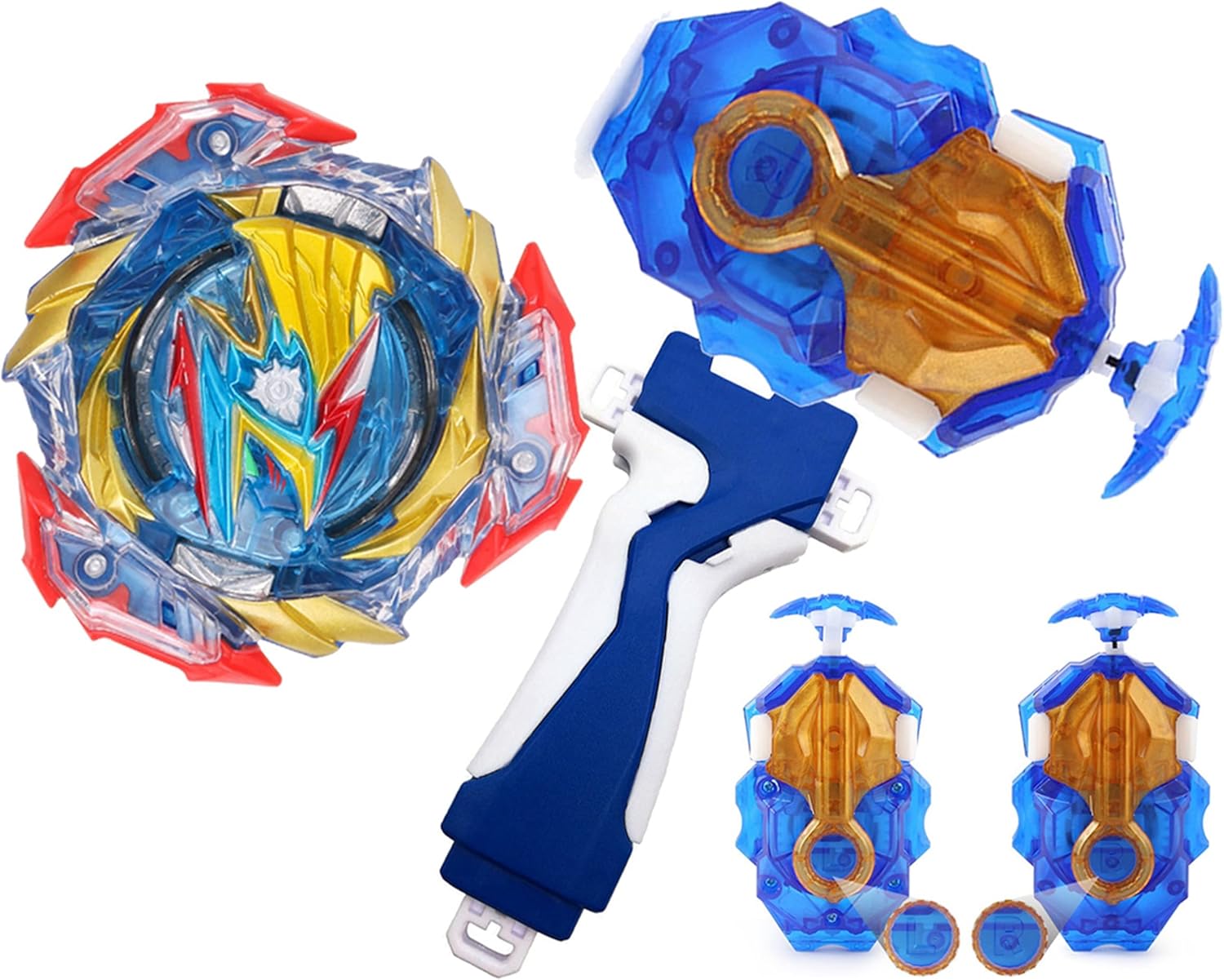 Amazon.com: B-184 Launcher Set Bay Burst Blades for 8-12 Bey Battling ...